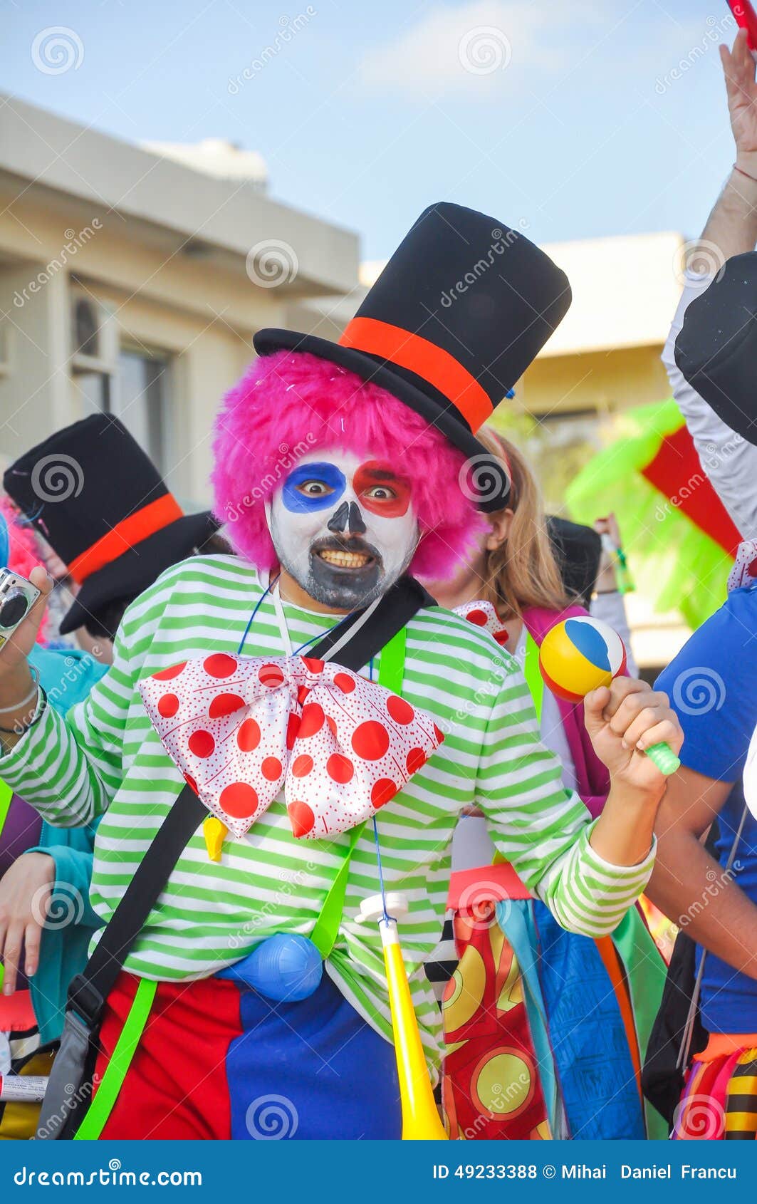 Carnival editorial stock photo. Image of party, clown - 49233388