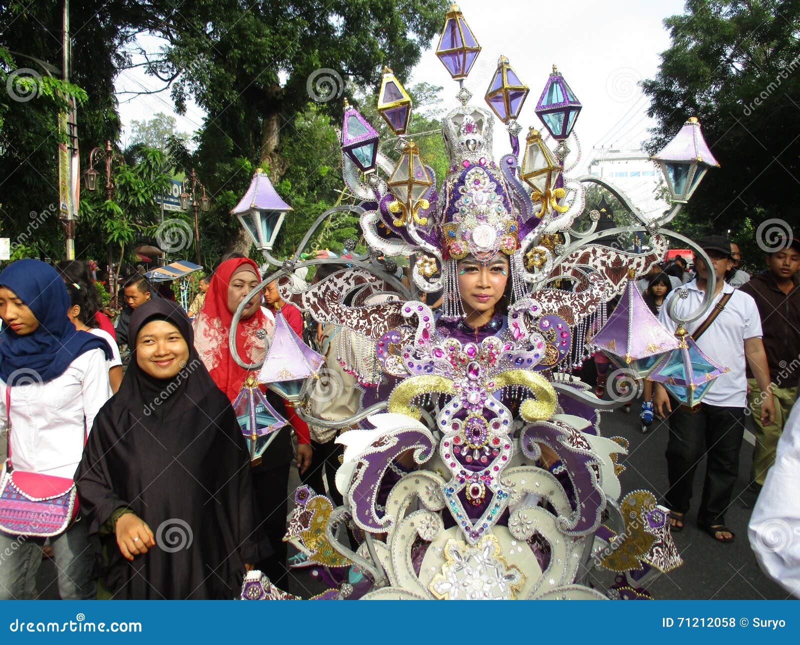 Carnival costumes editorial stock photo. Image of city - 71212058