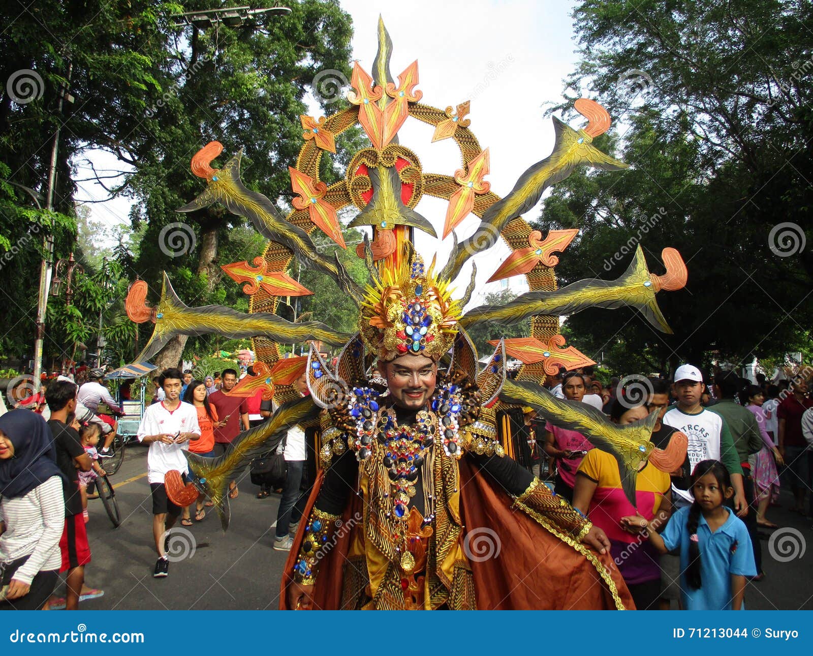 Carnival costumes editorial stock image. Image of central - 71213044