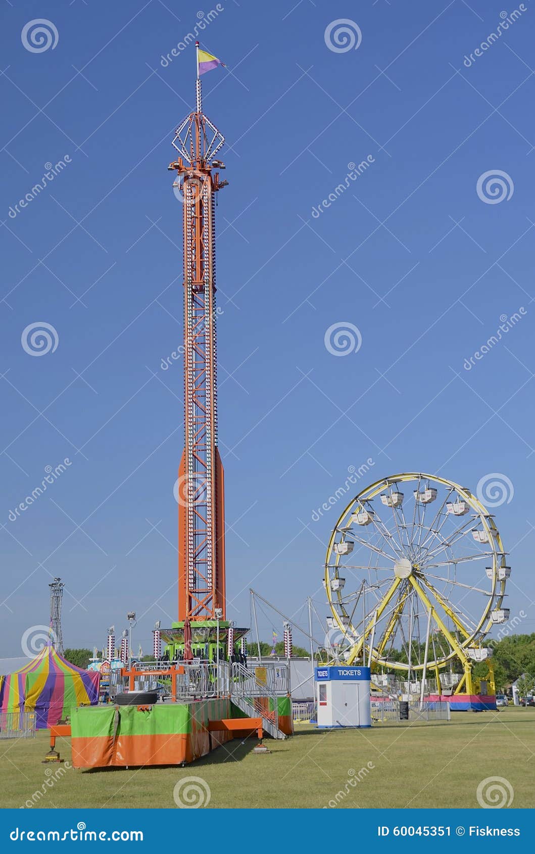 Carnival at a country fair stock image. Image of fair - 60045351