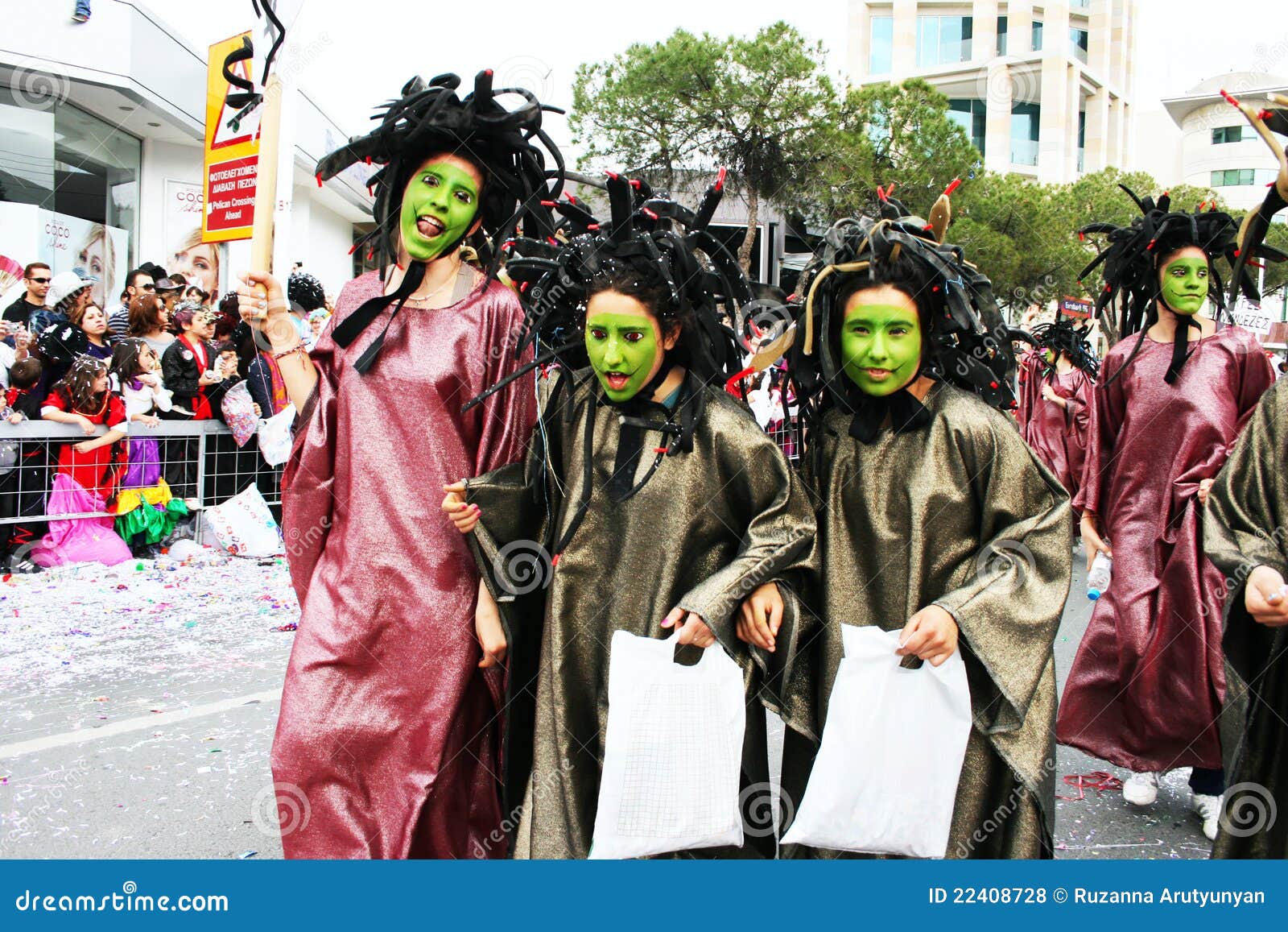 Carnival in Cyprus editorial stock photo. Image of demon - 22408728