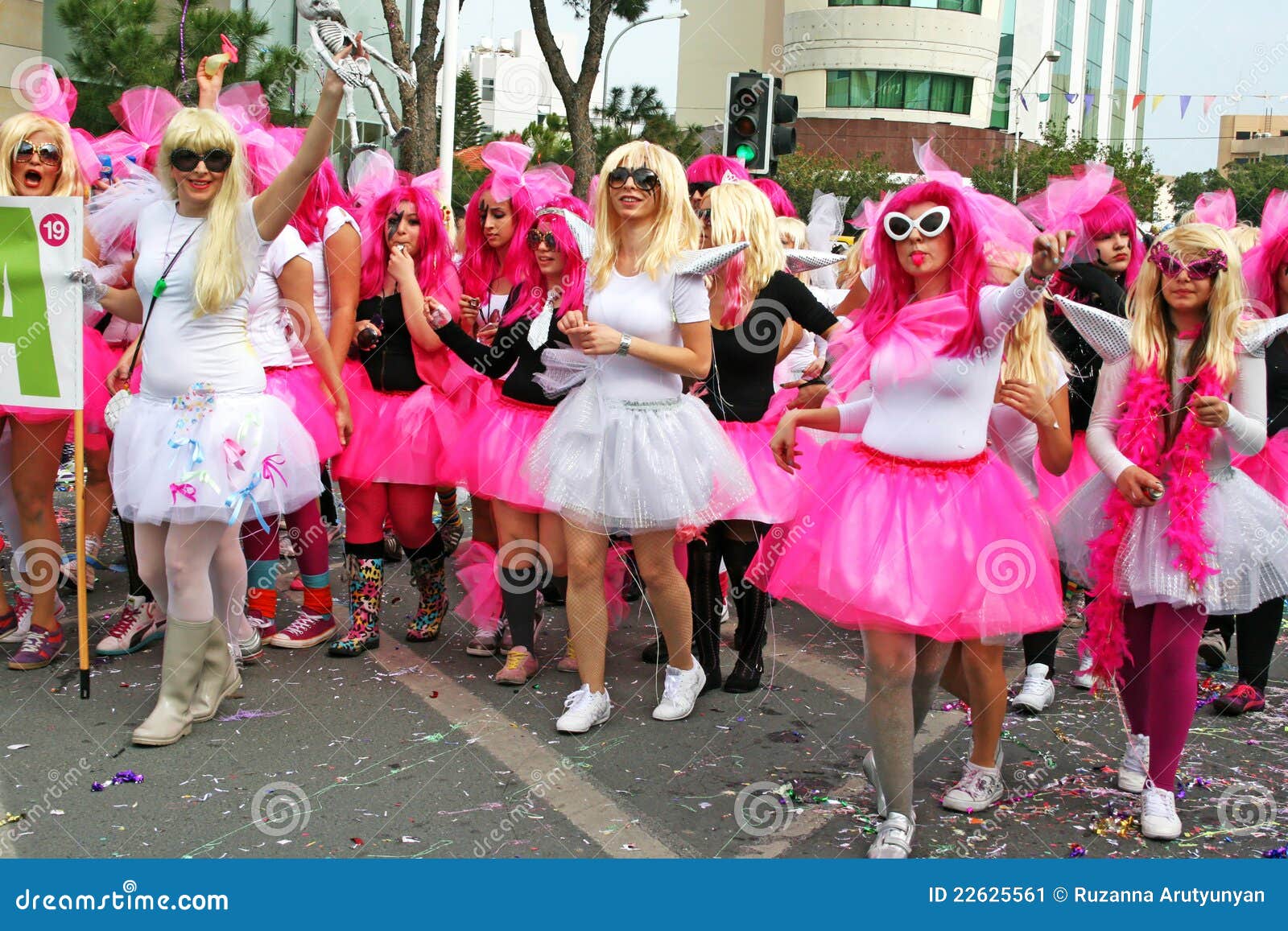 Carnival in Cyprus editorial photo. Image of carrier - 22625561