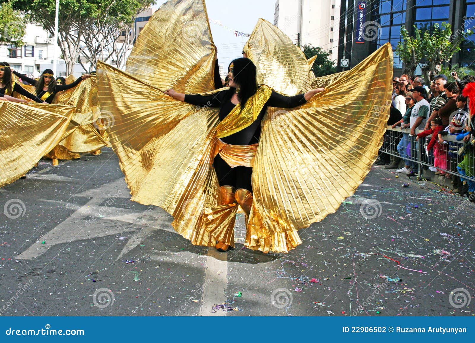 Carnival in Cyprus editorial photography. Image of exotic - 22906502