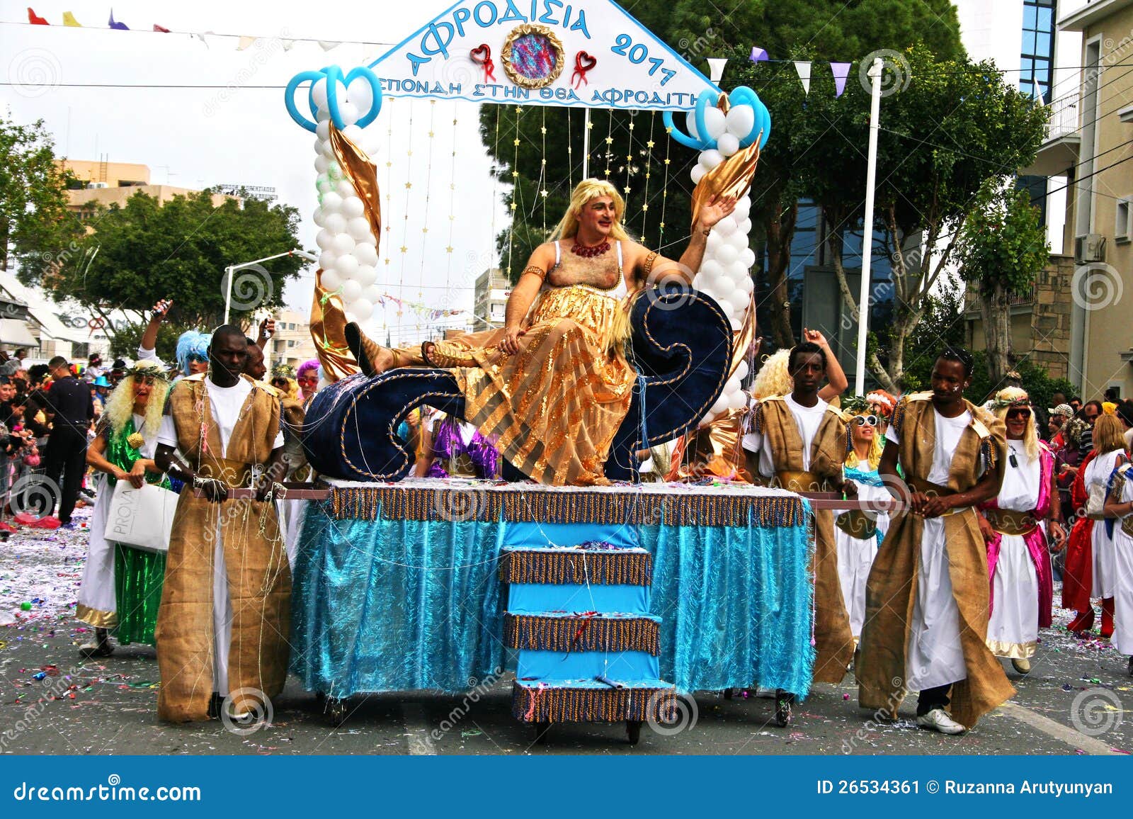 Carnival in Cyprus editorial photo. Image of celebration - 26534361