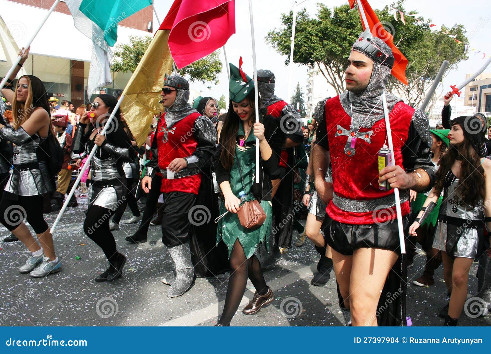Carnival in Cyprus editorial stock image. Image of cultural - 27397904