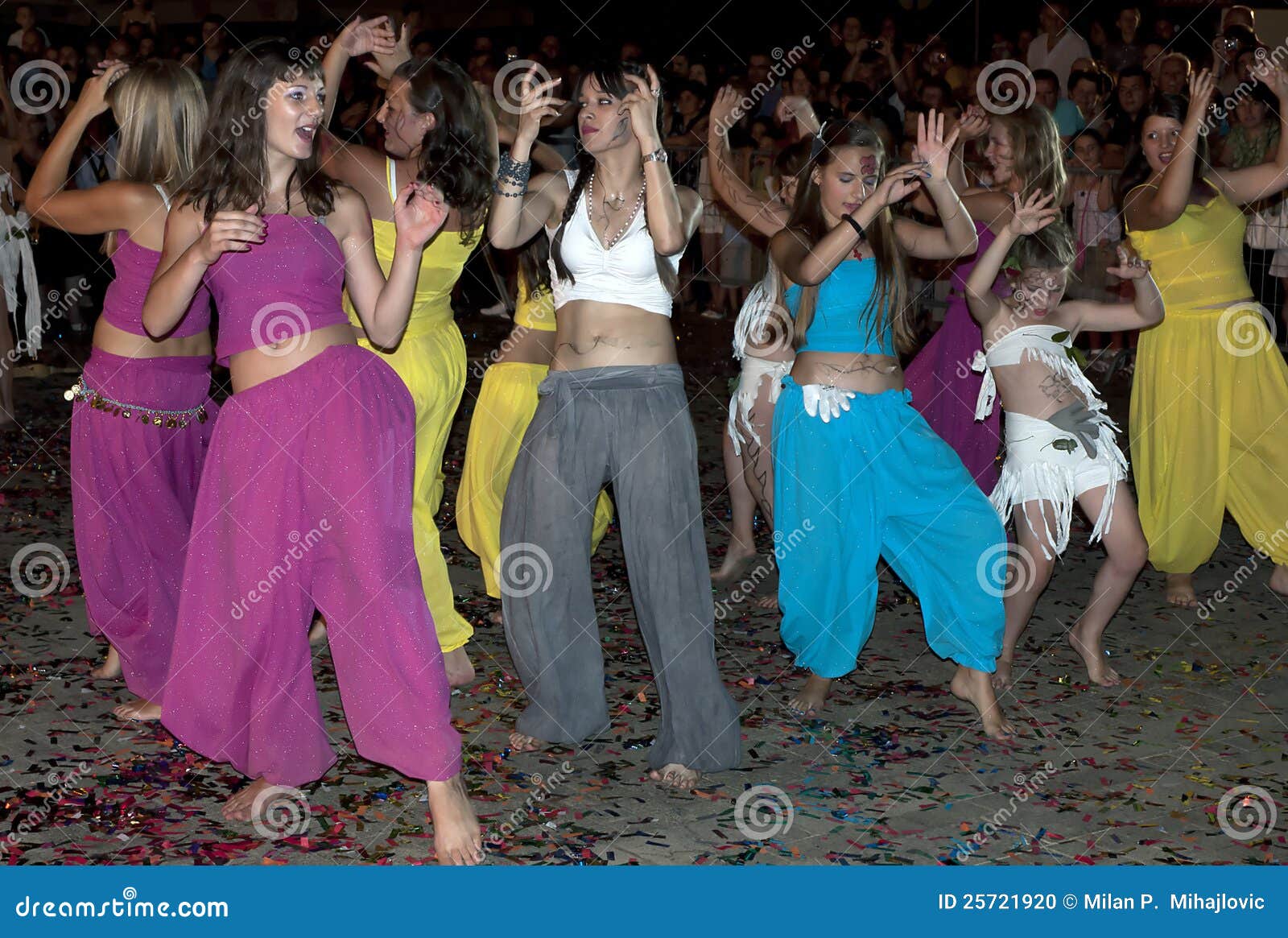 Carnival dance-1 editorial image. Image of dance, vrnjacka - 25721920