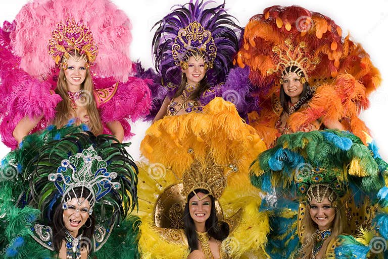 Carnival dancers stock photo. Image of beauty, dancing - 6439148