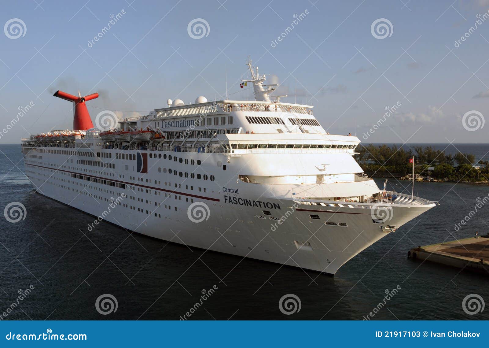 Carnival Fascination at the Port of Nassau Editorial Stock Photo ...