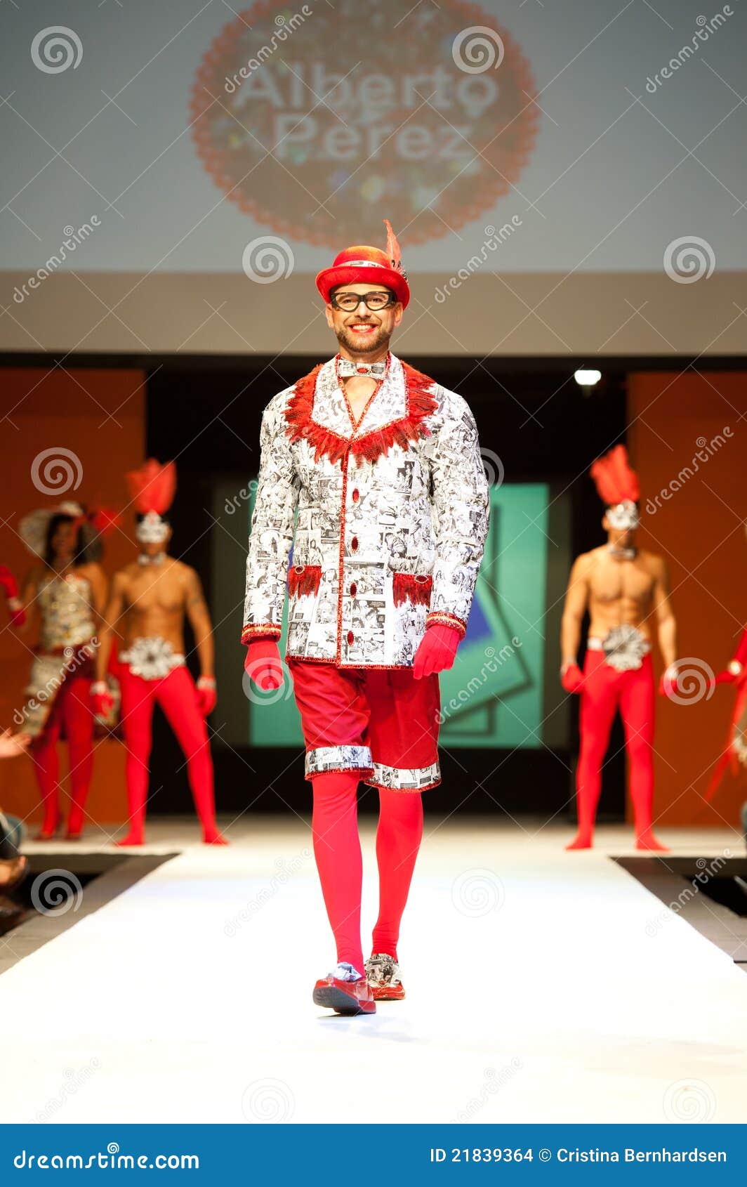 Carnival Fashion Week editorial stock image. Image of design - 21839364