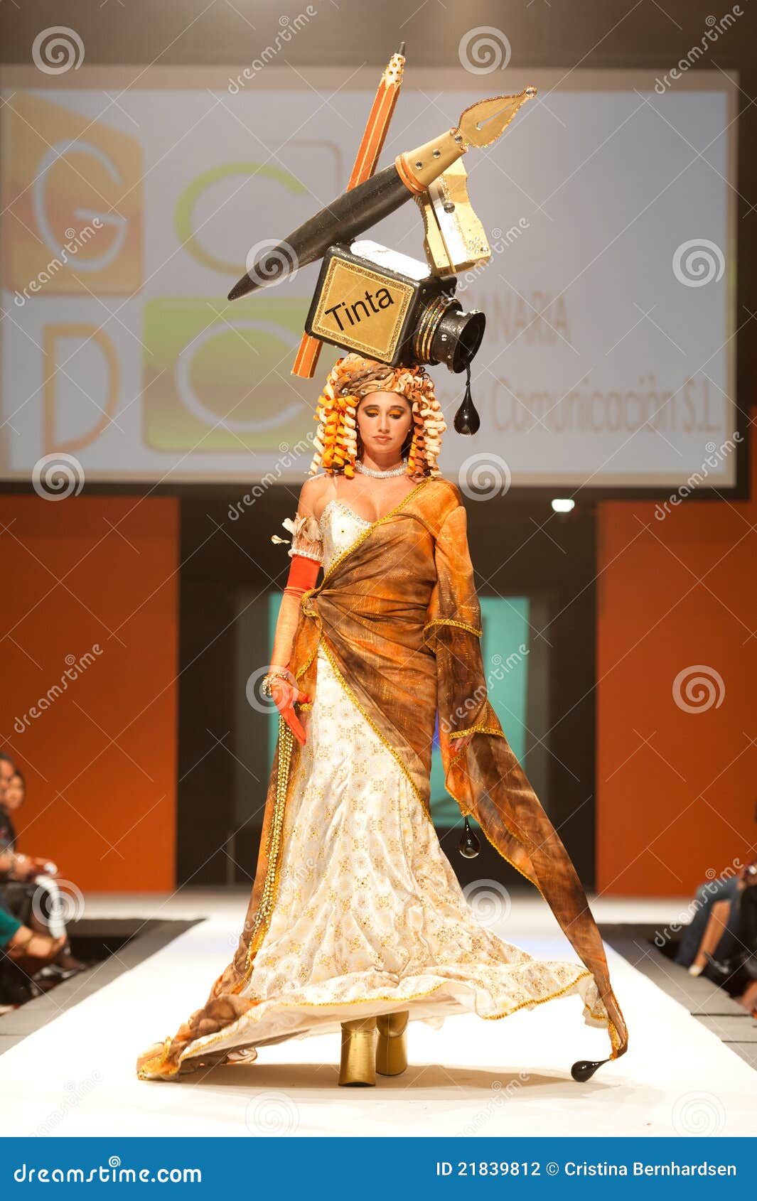 Carnival Fashion Week editorial photography. Image of beauty - 21839812