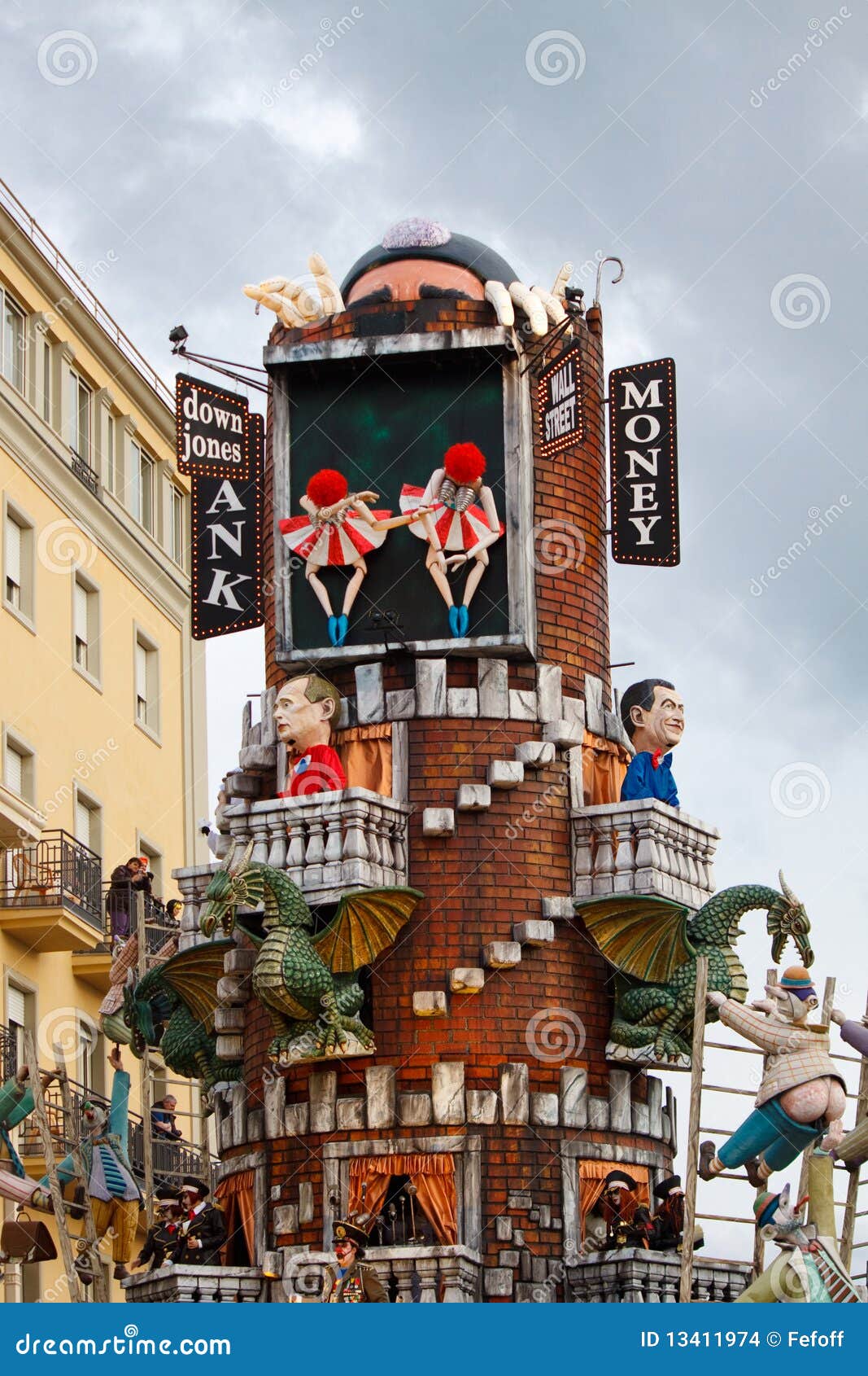 Carnival Float editorial stock image. Image of celebration - 13411974