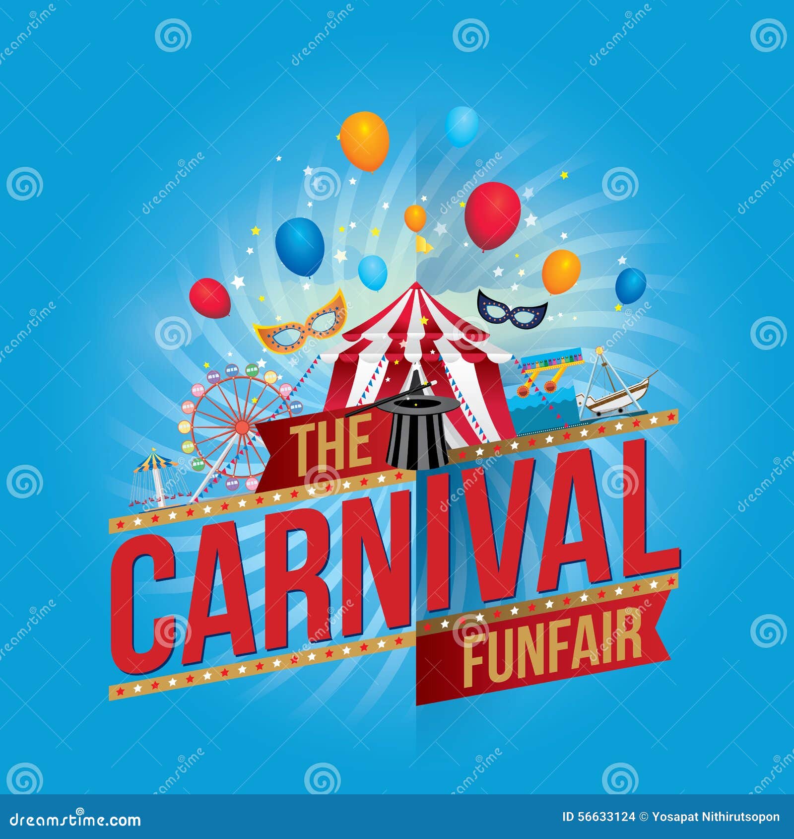 Rio Carnival Cartoon Vector | CartoonDealer.com #87714775