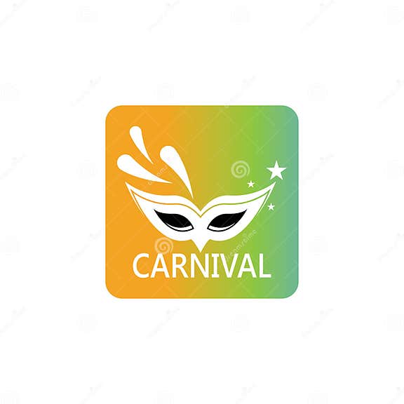 Carnival Icon and Symbol Vector Template Stock Illustration ...