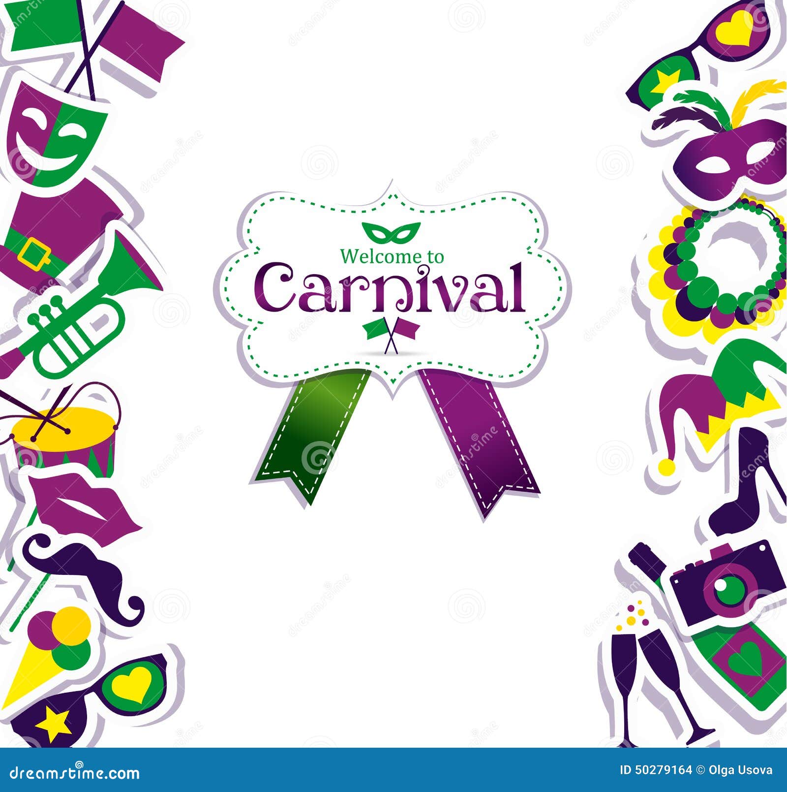 Carnival icons stock vector. Illustration of festival - 50279164