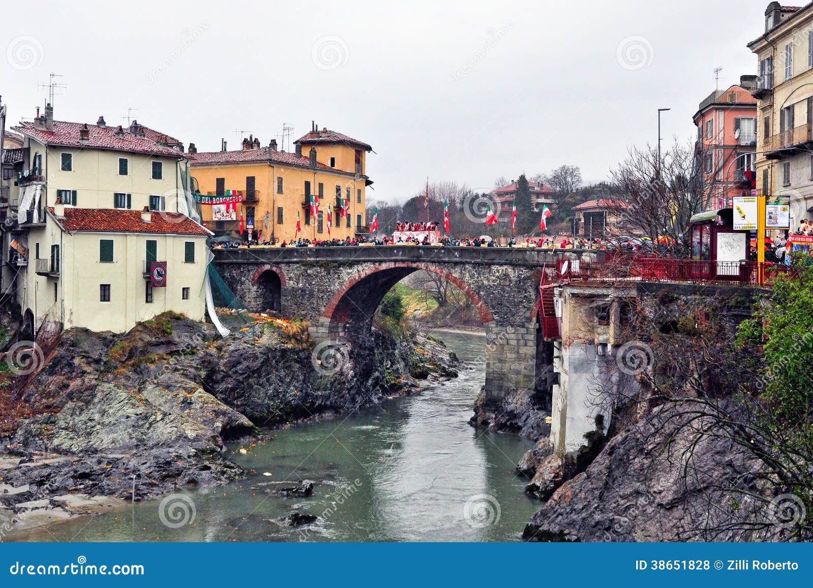 Carnival of Ivrea. the Battle of Oranges. Editorial Stock Photo - Image ...