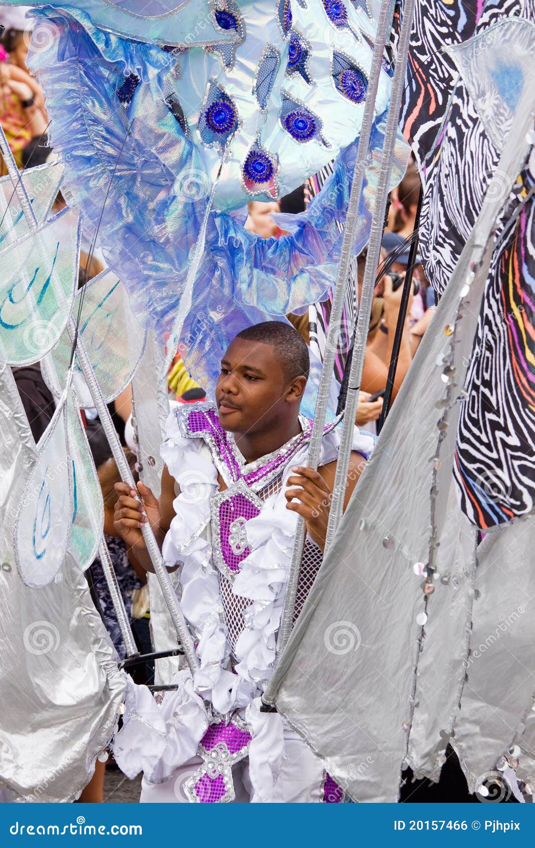 Carnival Man editorial photo. Image of colour, procession - 20157466