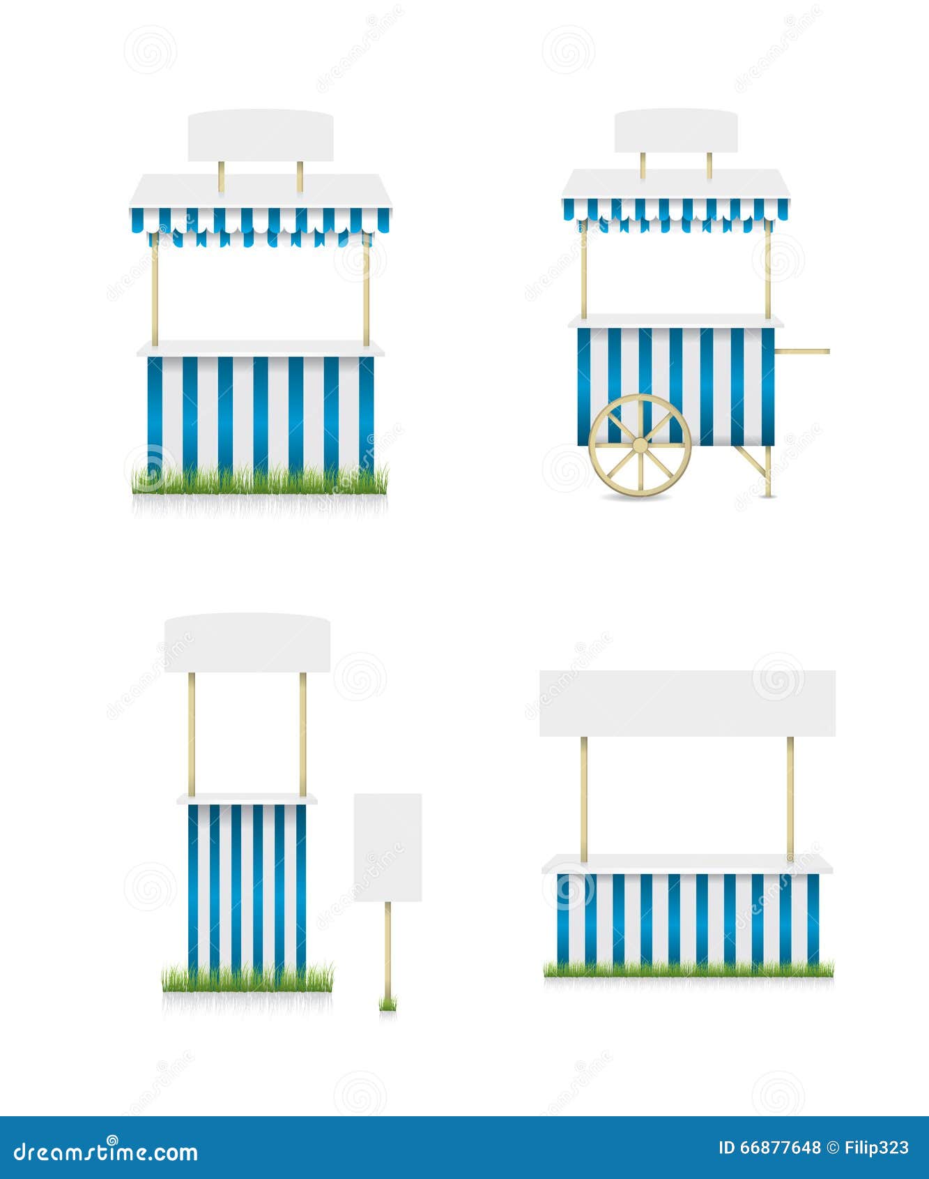 Carnival market stall shop stock vector. Illustration of business ...