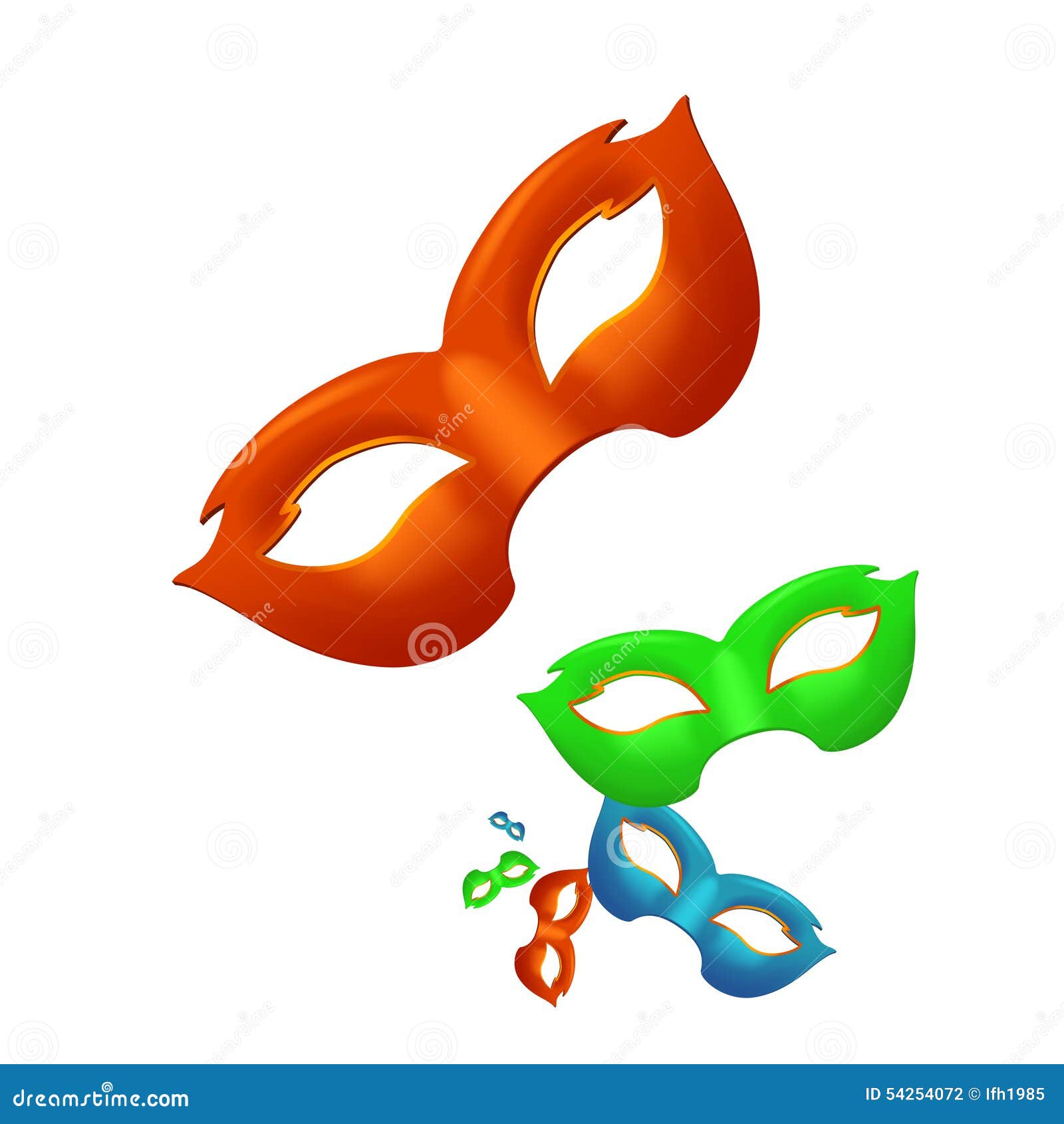 Carnival mas stock vector. Illustration of luxury, mystery - 54254072