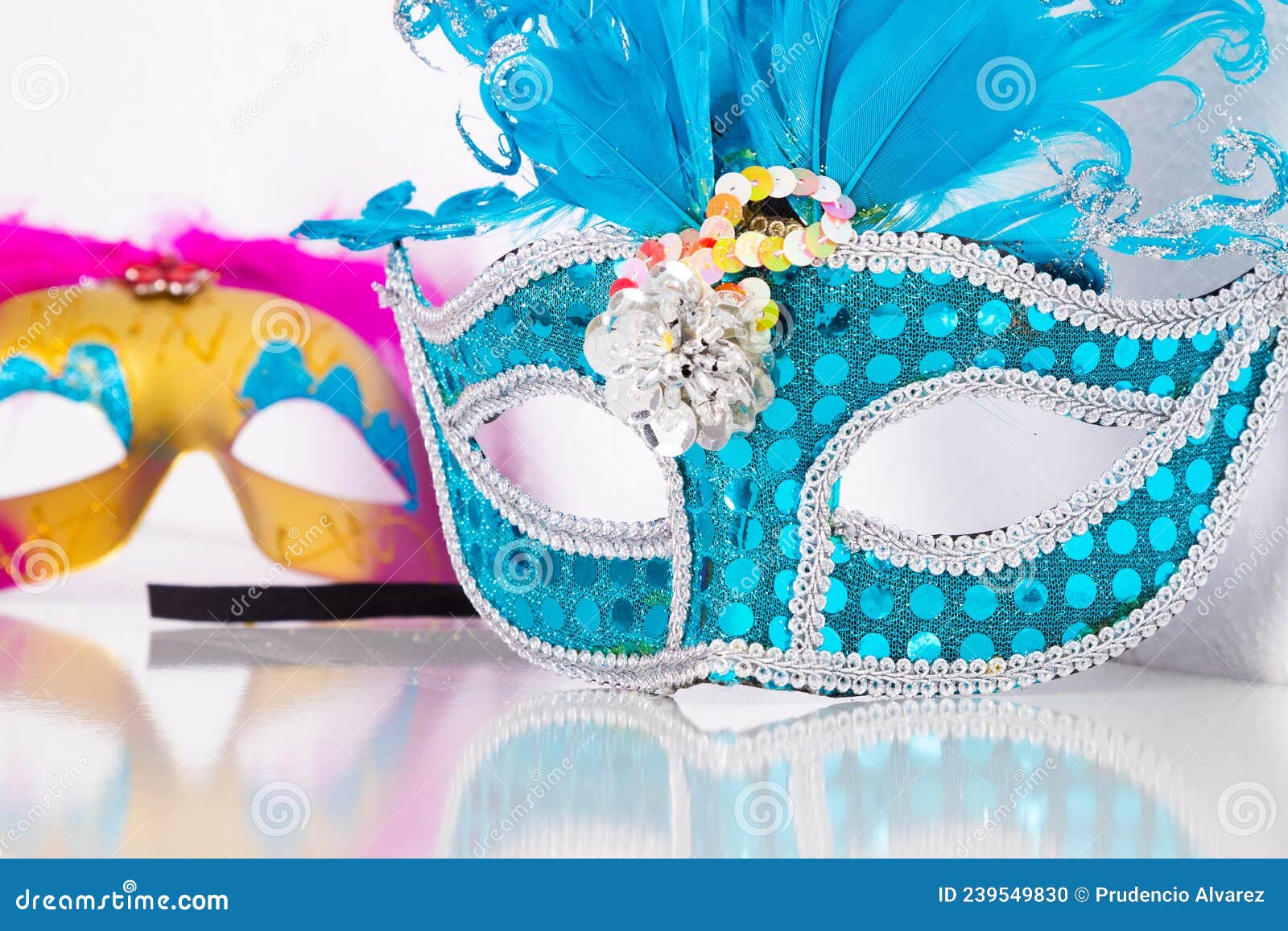 Carnival mask isolated stock photo. Image of holiday - 239549830