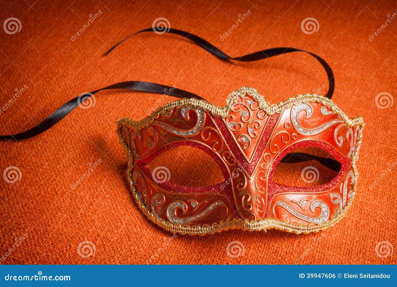Carnival mask stock photo. Image of europe, golden, abstract - 39947606