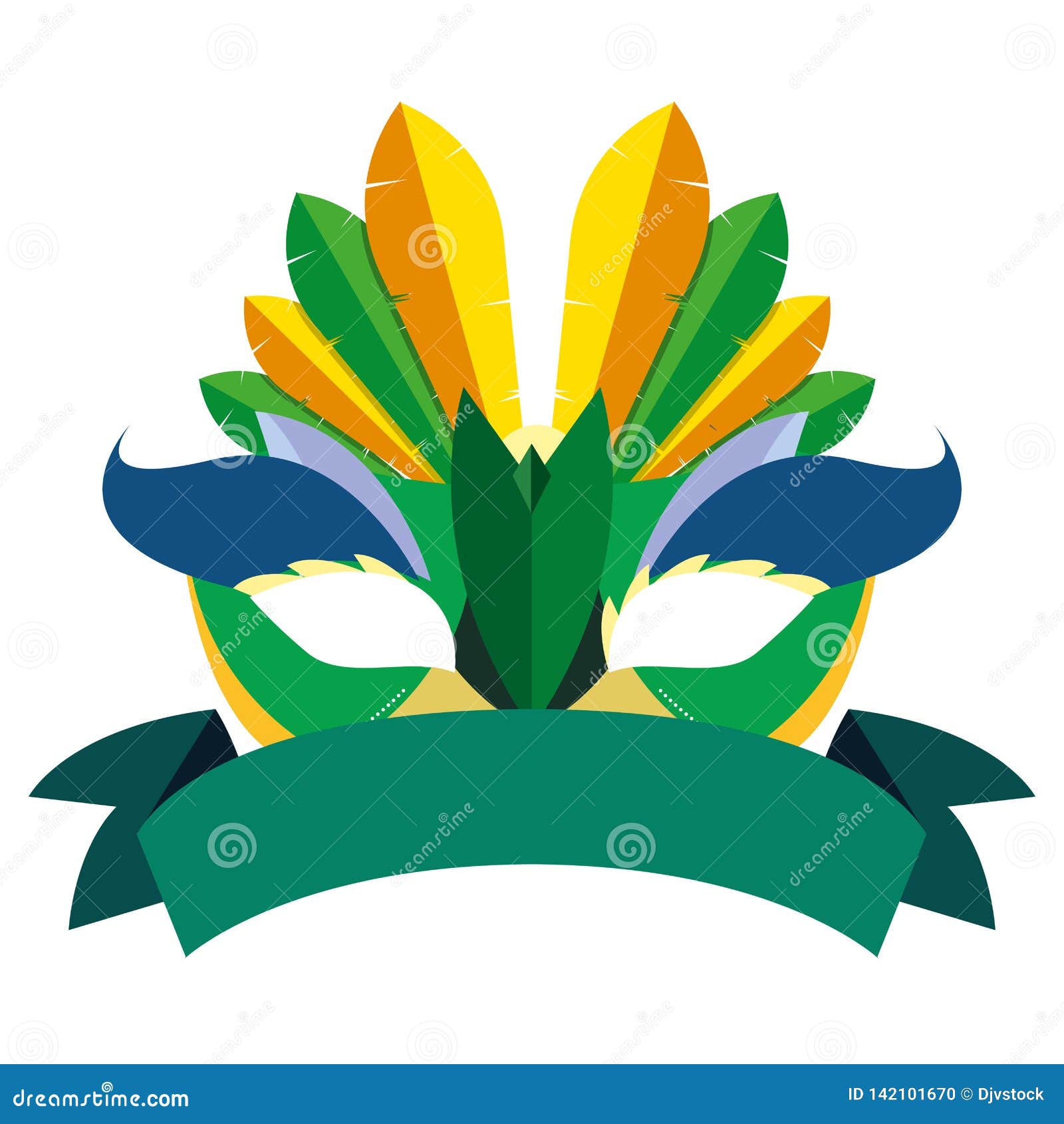 Ribbon Mask Stock Illustrations – 10,261 Ribbon Mask Stock ...