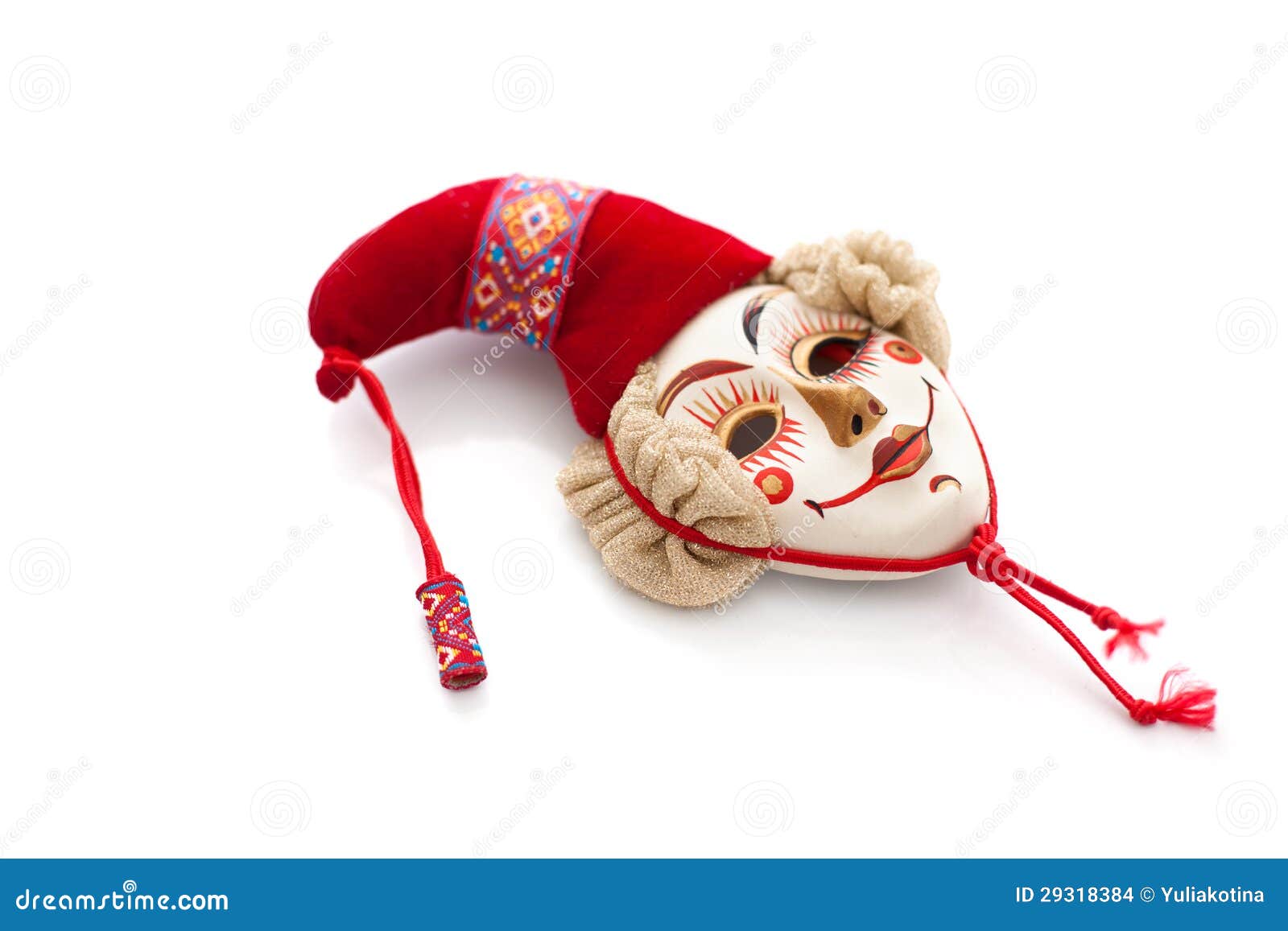 Carnival Mask of Traditional Russian Hero Stock Photo - Image of masque ...