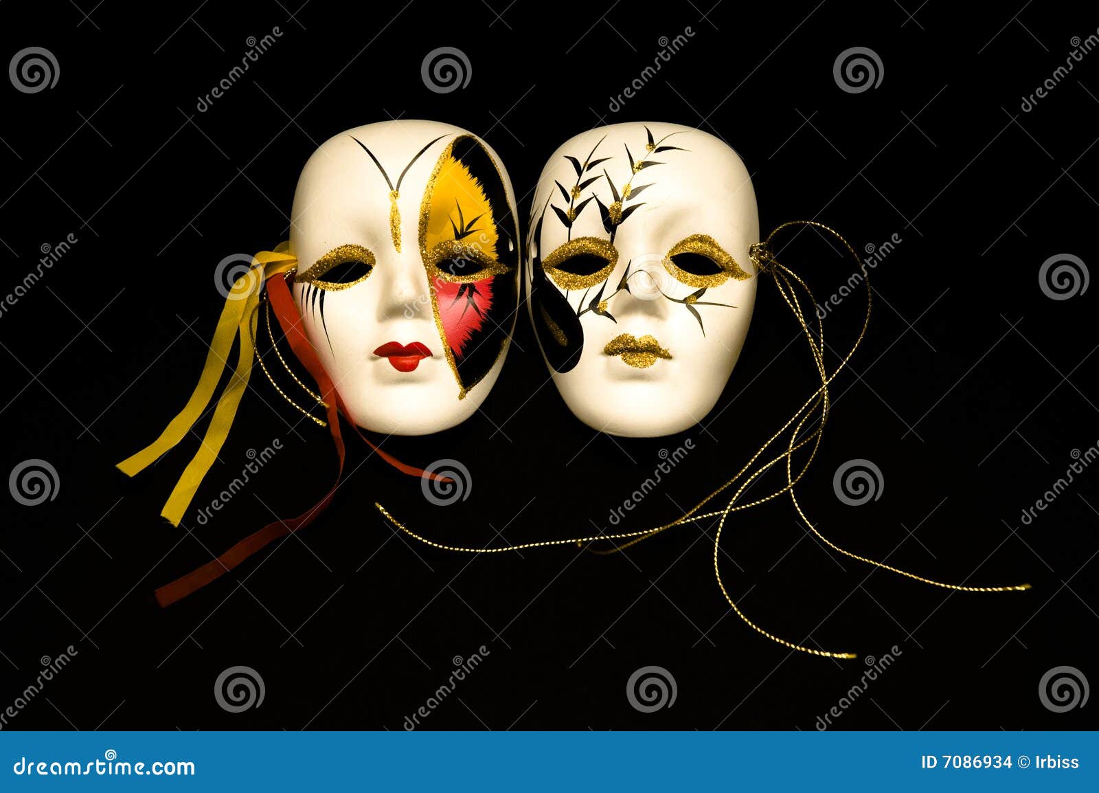 Carnival masks stock photo. Image of ball, mask, traditional - 7086934