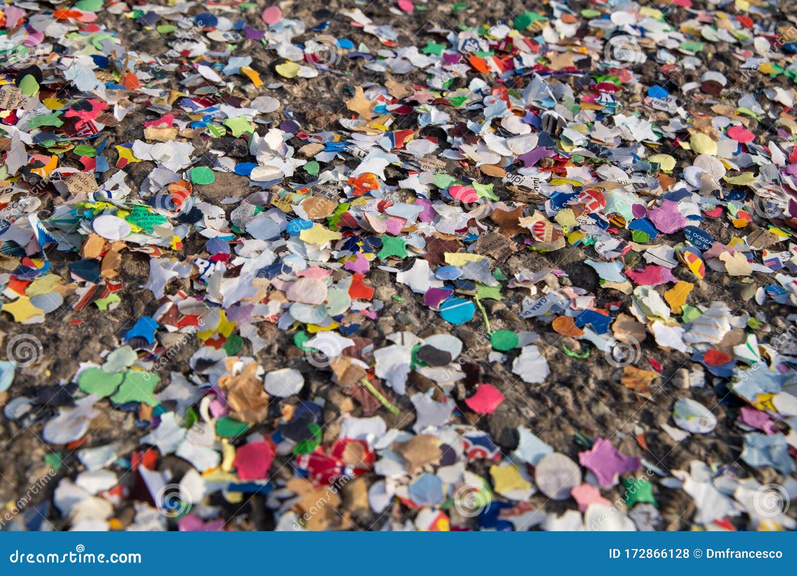 Carnival Masks and Confetti Modena Italy Stock Photo - Image of ...