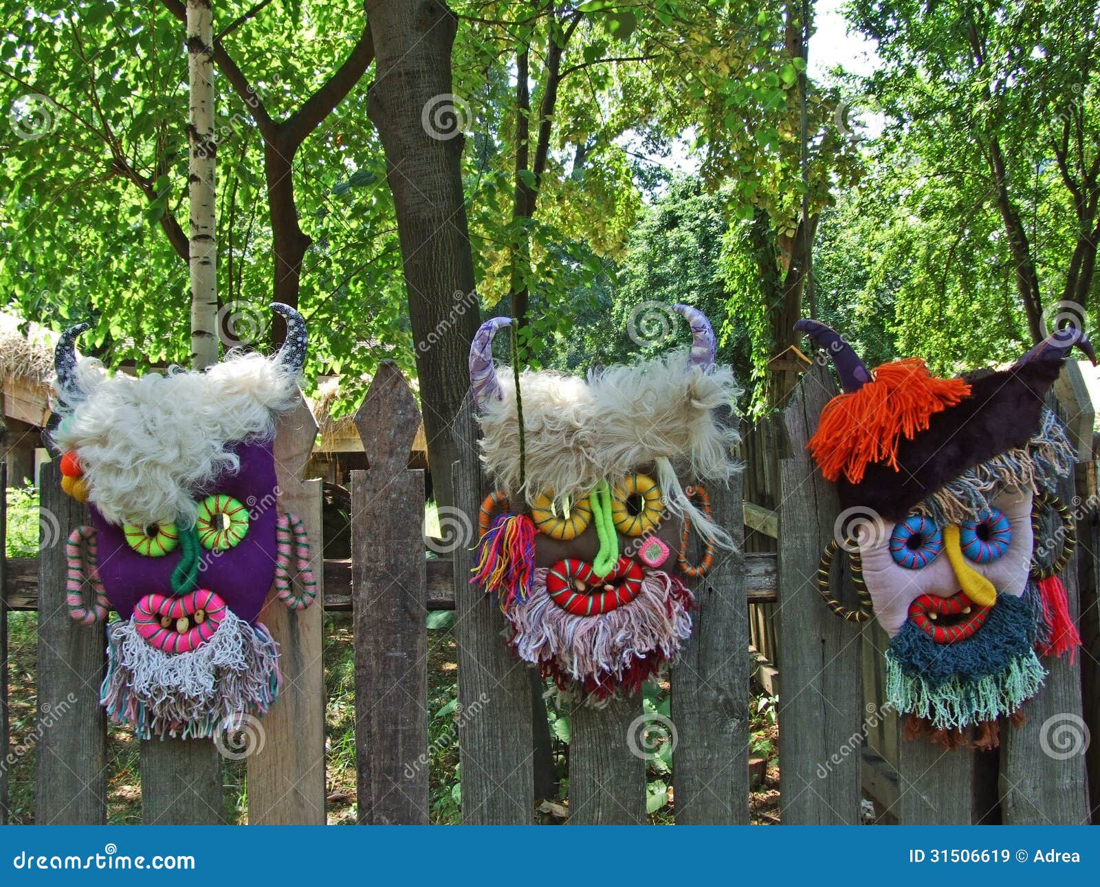 Traditional Romanian Carnival Masks Stock Image - Image of festival ...