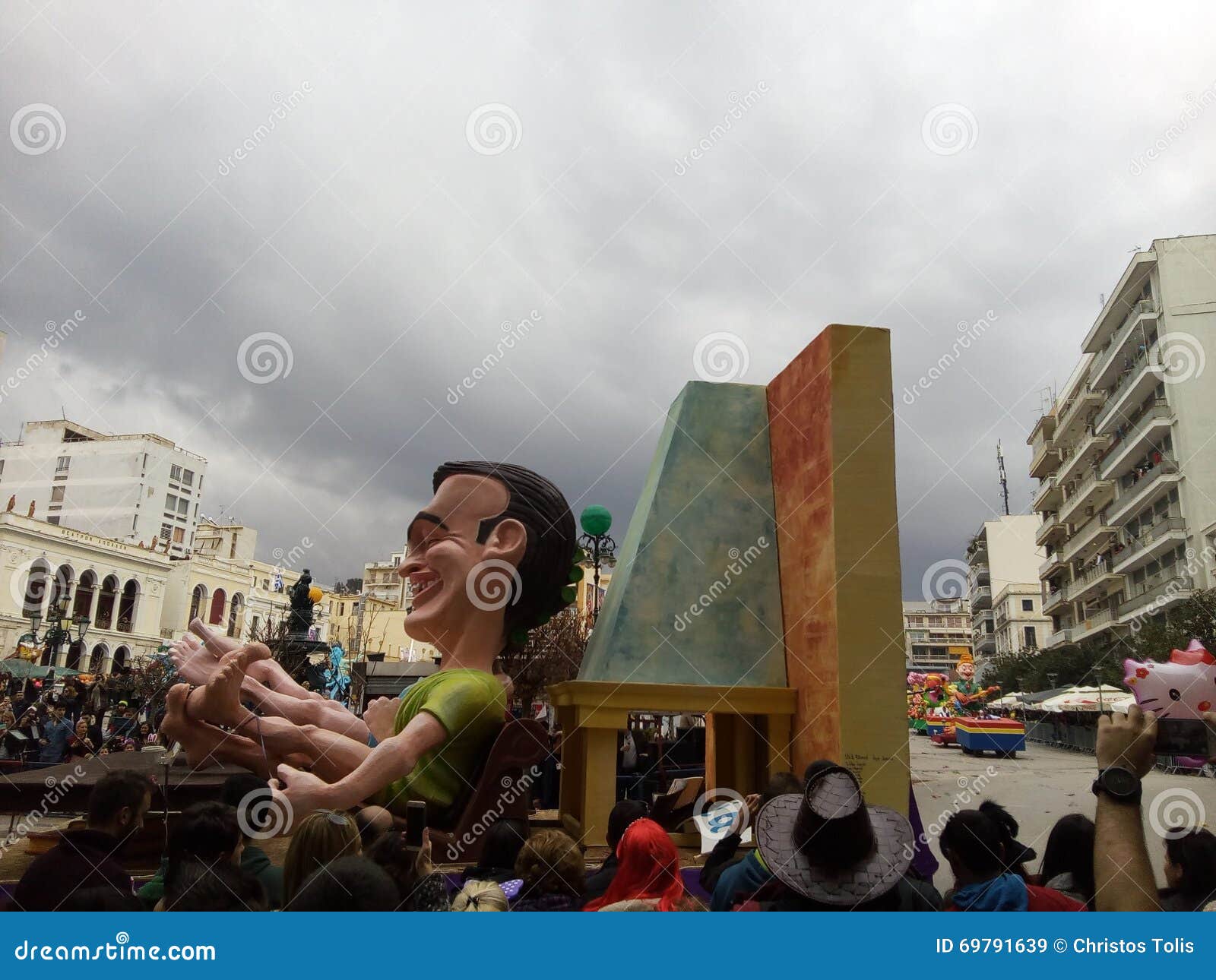 Carnival at Patras Greece 2016 Editorial Stock Image - Image of temple ...