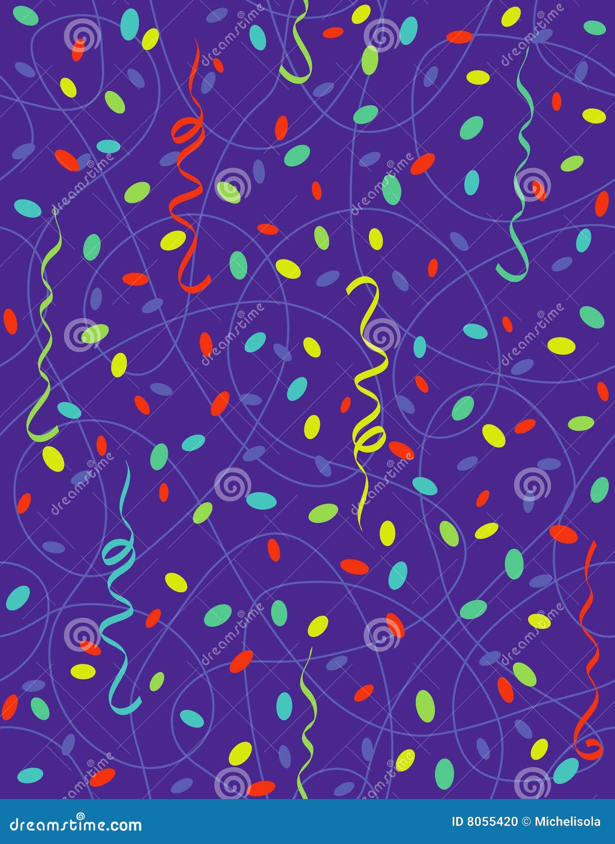 Carnival pattern stock vector. Illustration of vector - 8055420