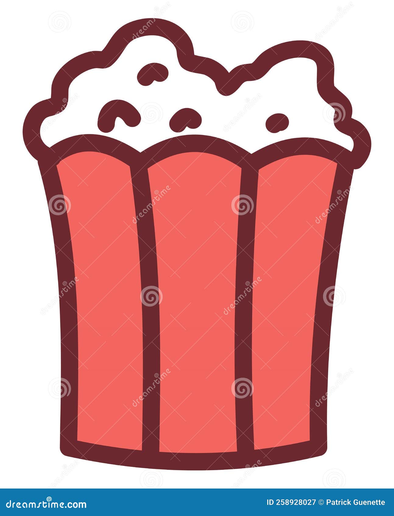 Circus Popcorn Clip Art