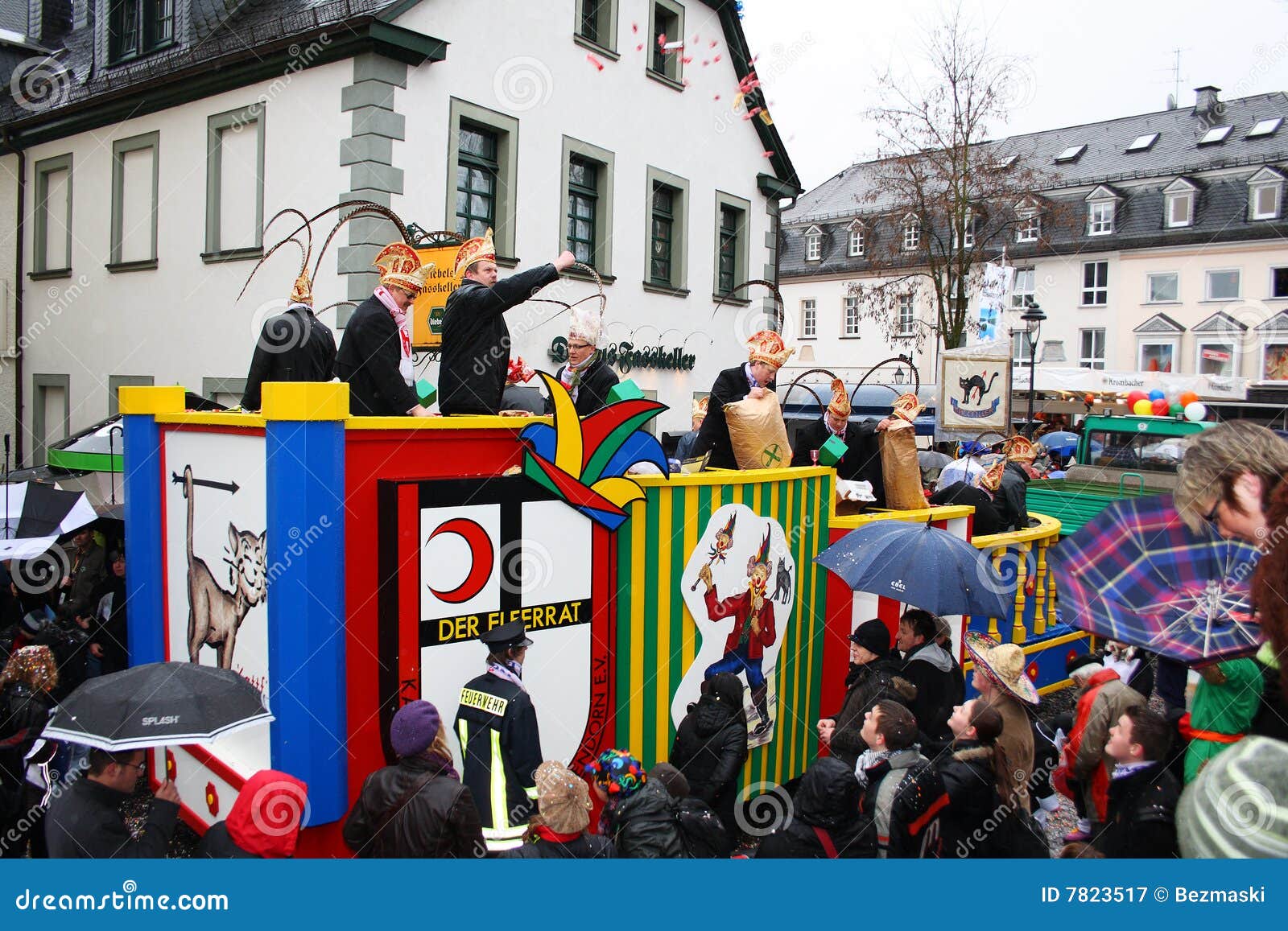 Carnival procession editorial photography. Image of celebration - 7823517