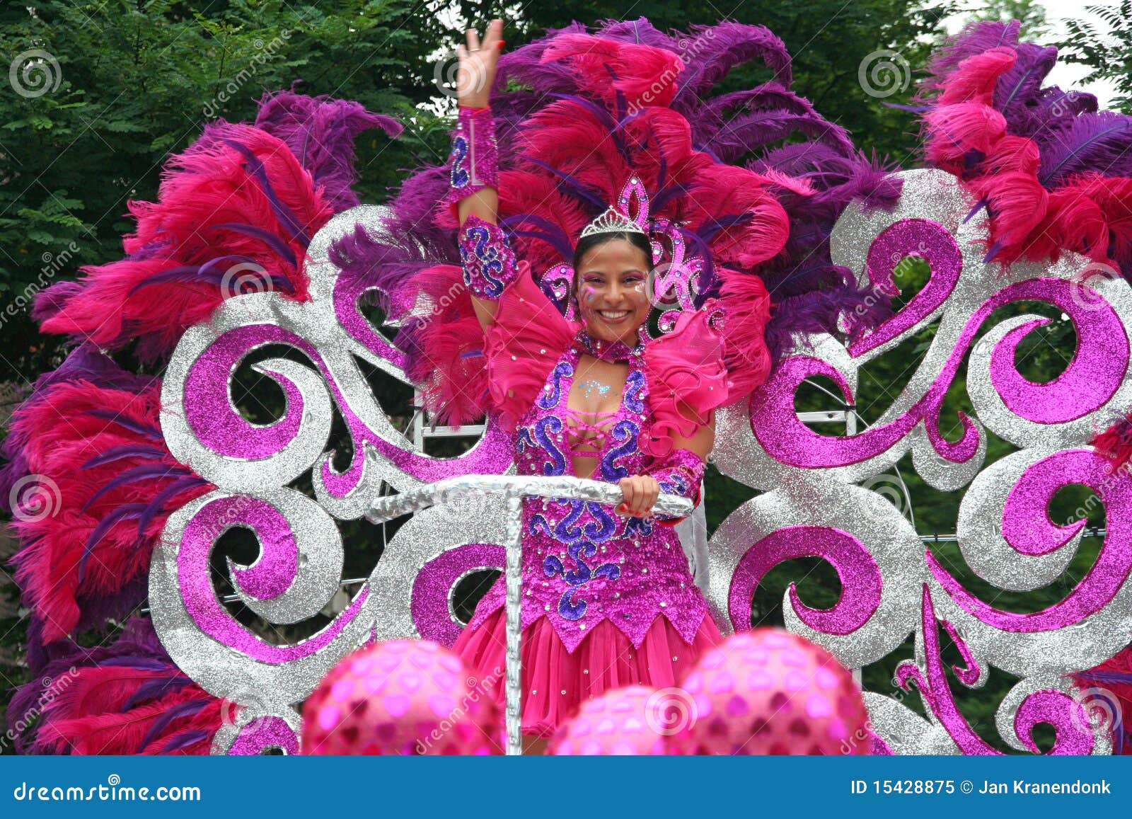 Carnival Queen editorial image. Image of holland, costumes - 15428875