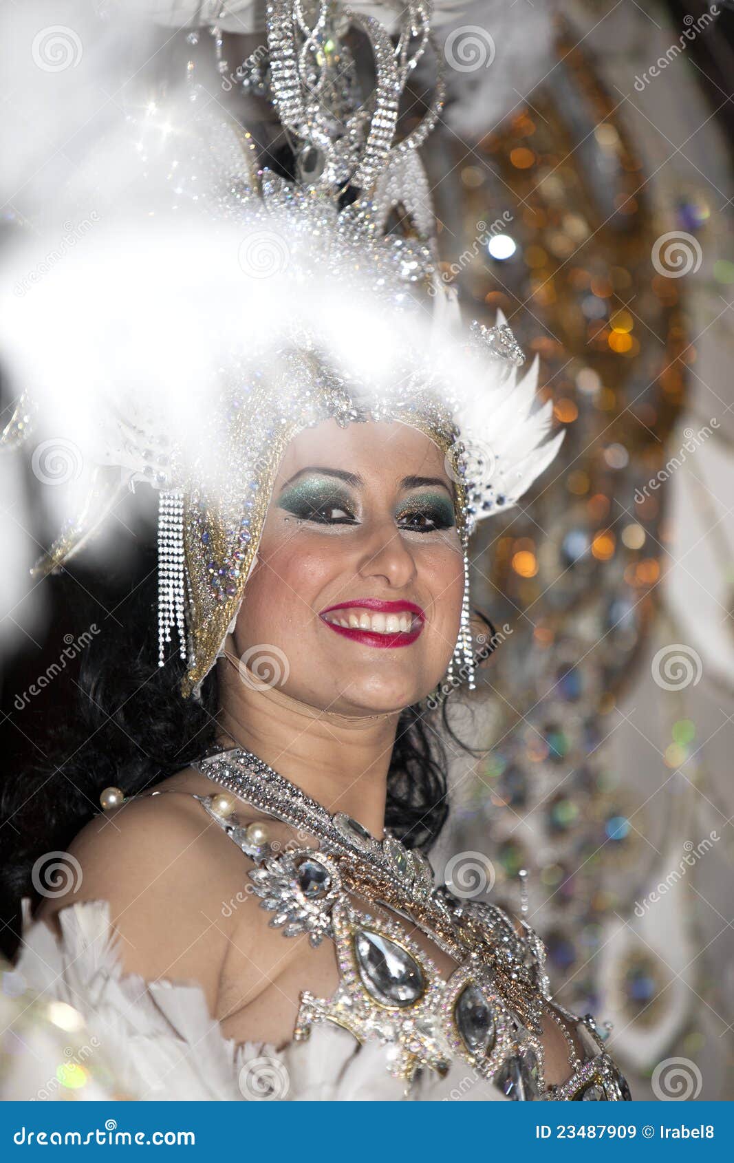 The Carnival Queen editorial stock image. Image of festival - 23487909