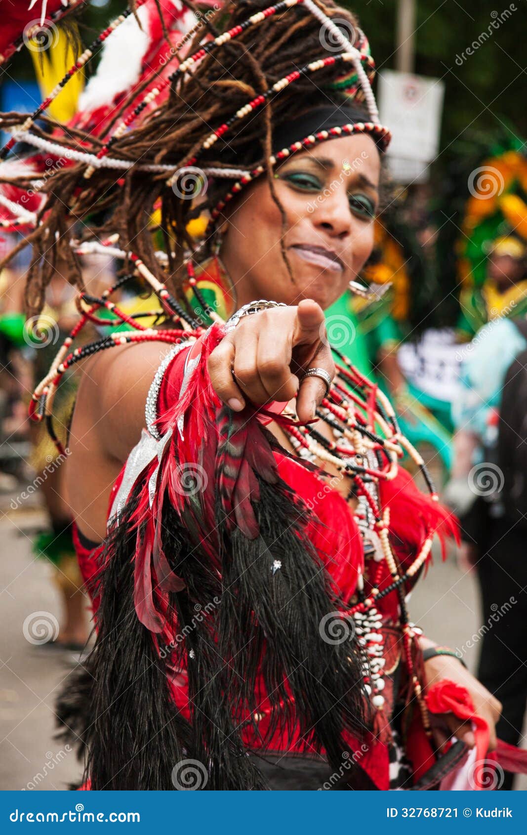 Carnival queen editorial photo. Image of colored, feather - 32768721