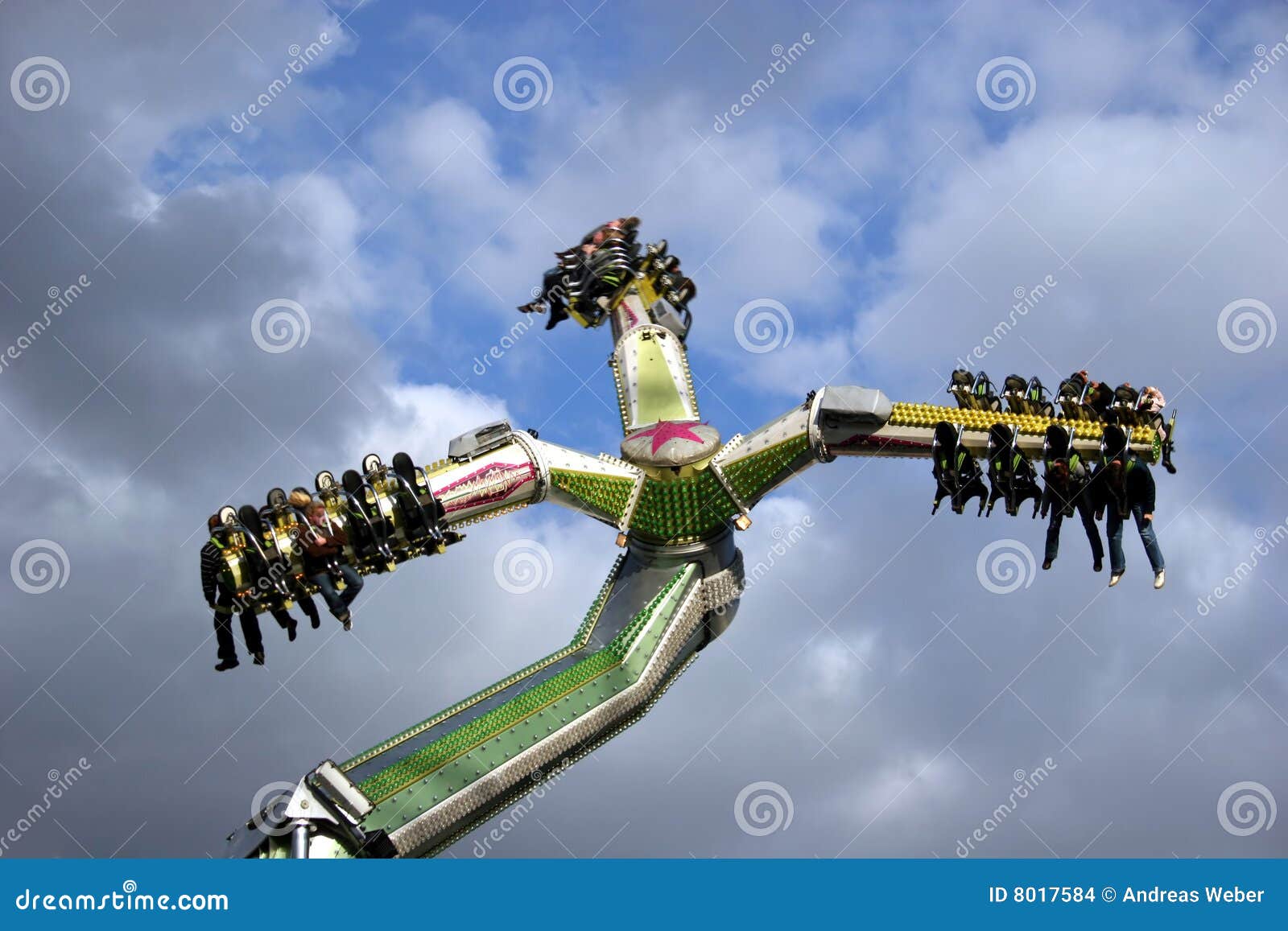 Carnival Ride Twirl A Whirl Stock Image | CartoonDealer.com #3235243
