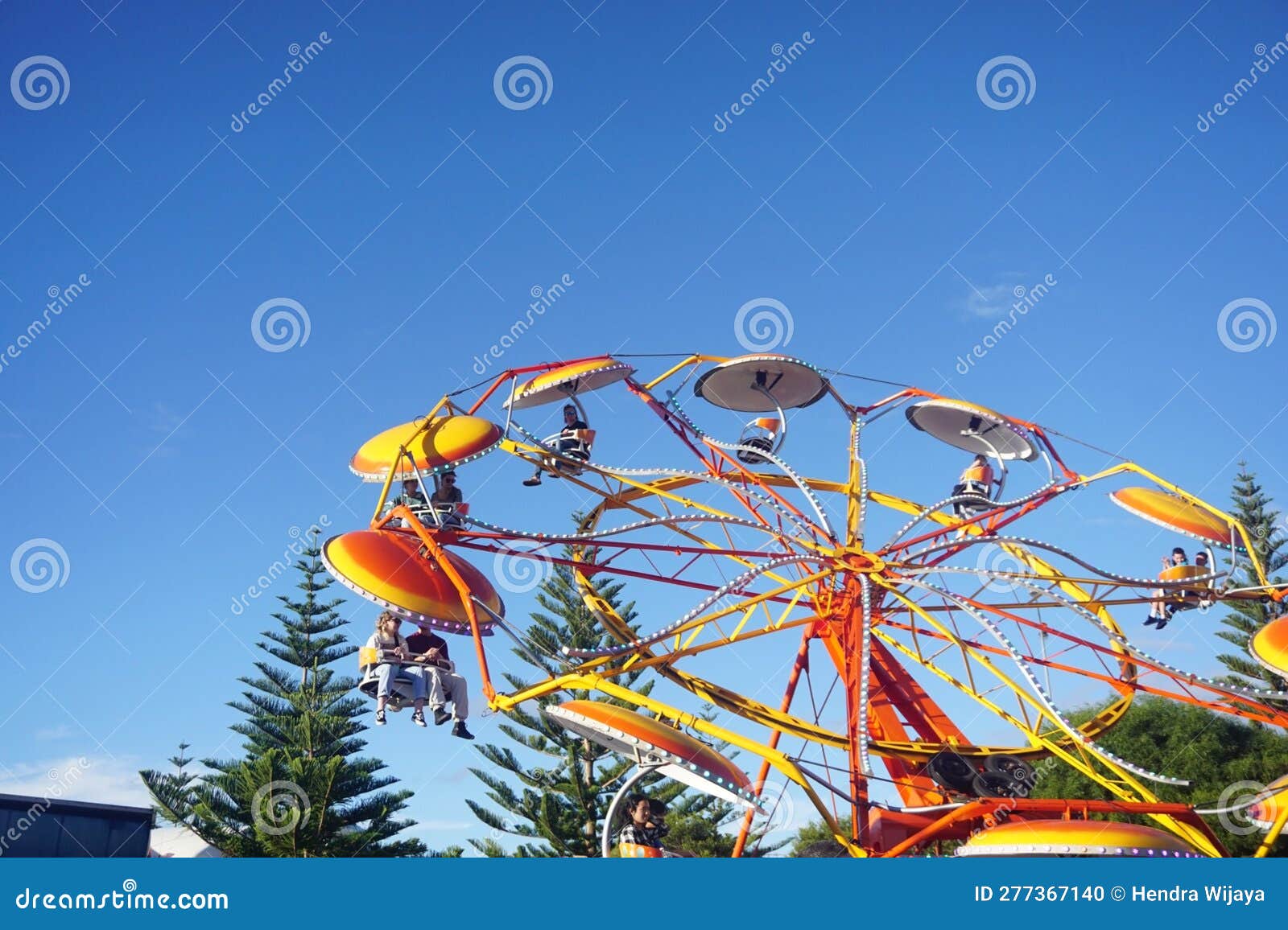 Sunset Umbrella editorial image. Image of wheel, fair - 277367140
