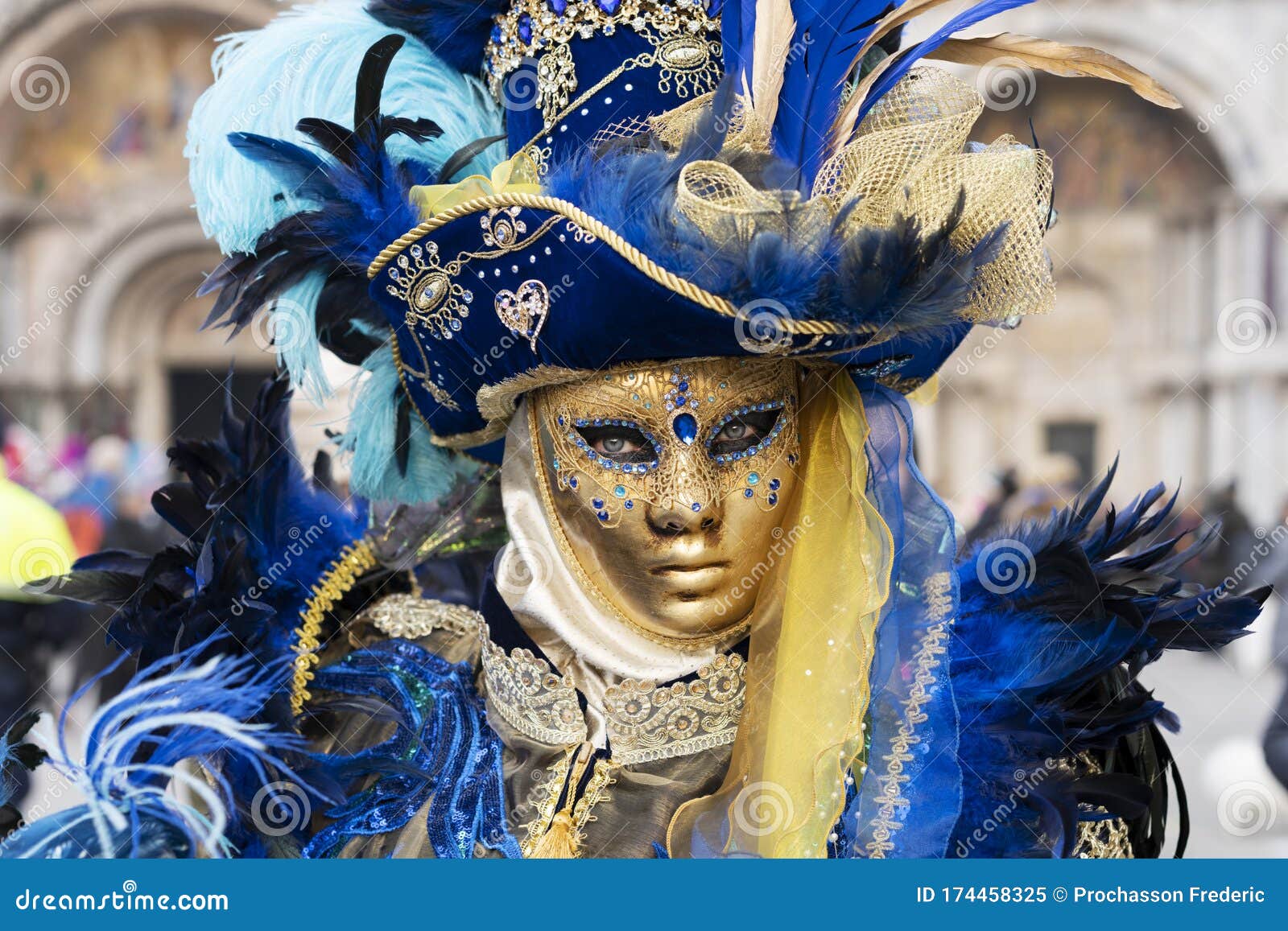Carnival of Venice, Beautiful Mask Editorial Image - Image of ...