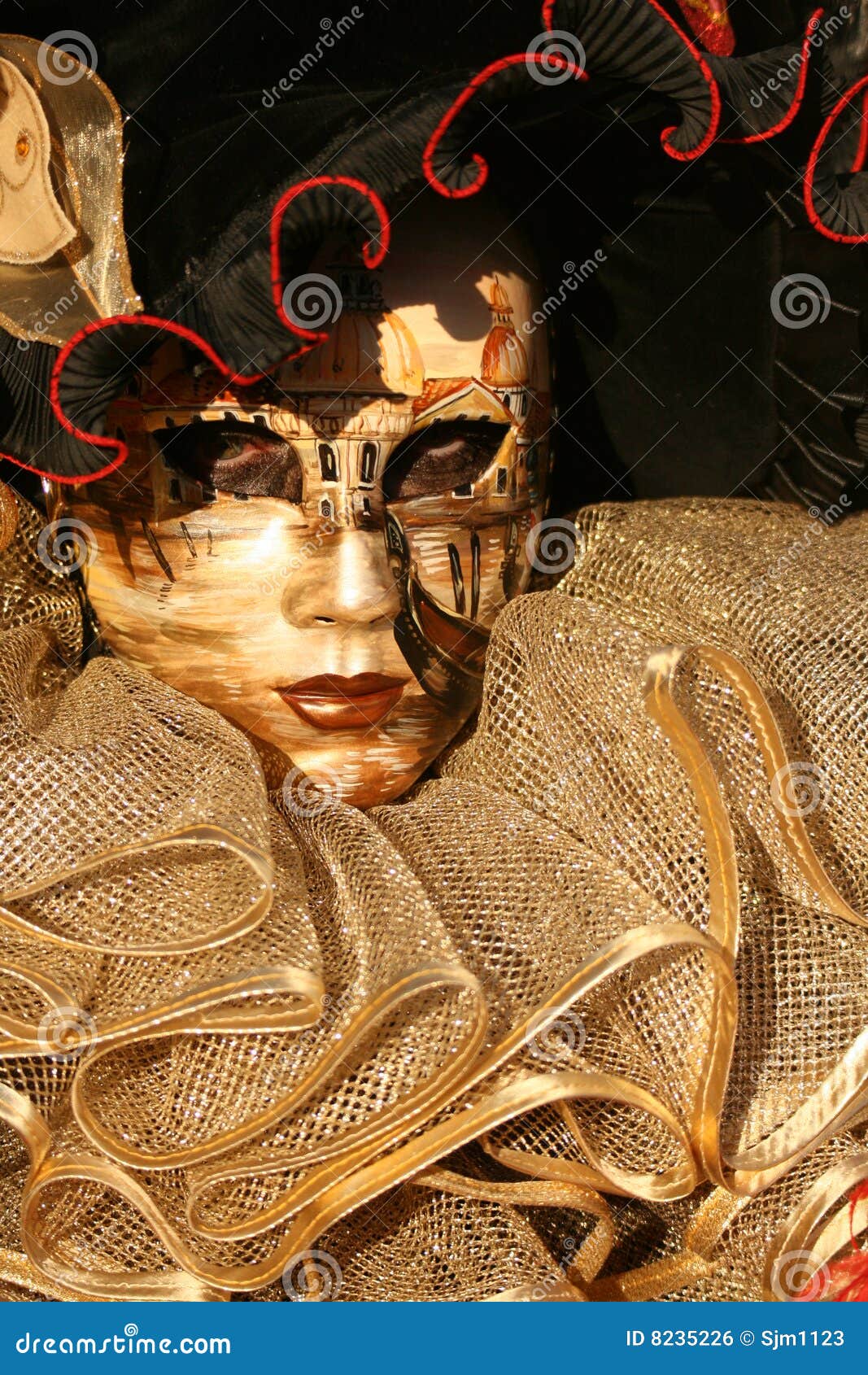Carnevale Mask Close Up stock photo. Image of mask, tradition - 8235226