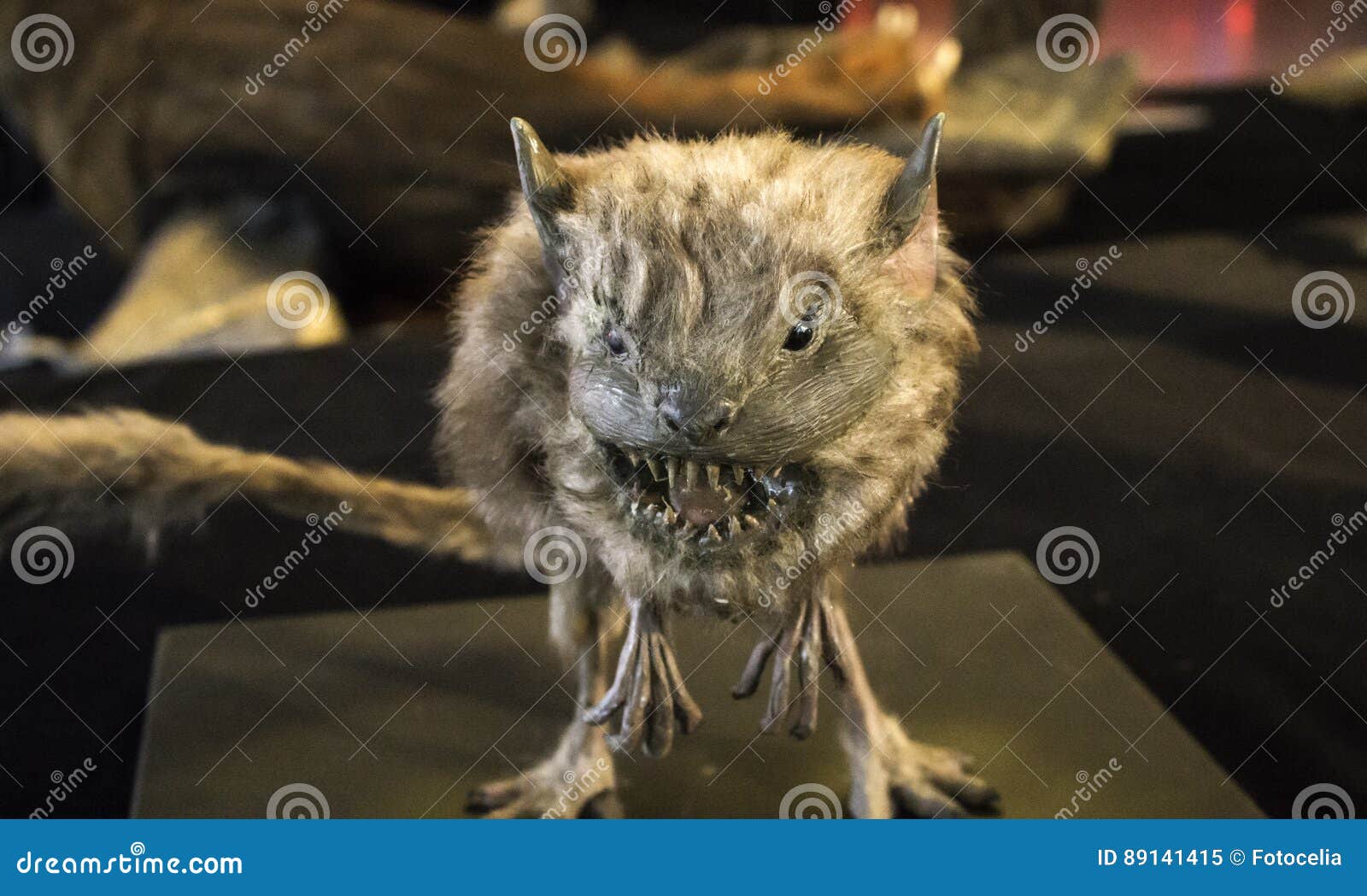 Carnivore demon mouse editorial image. Image of evil - 89141415