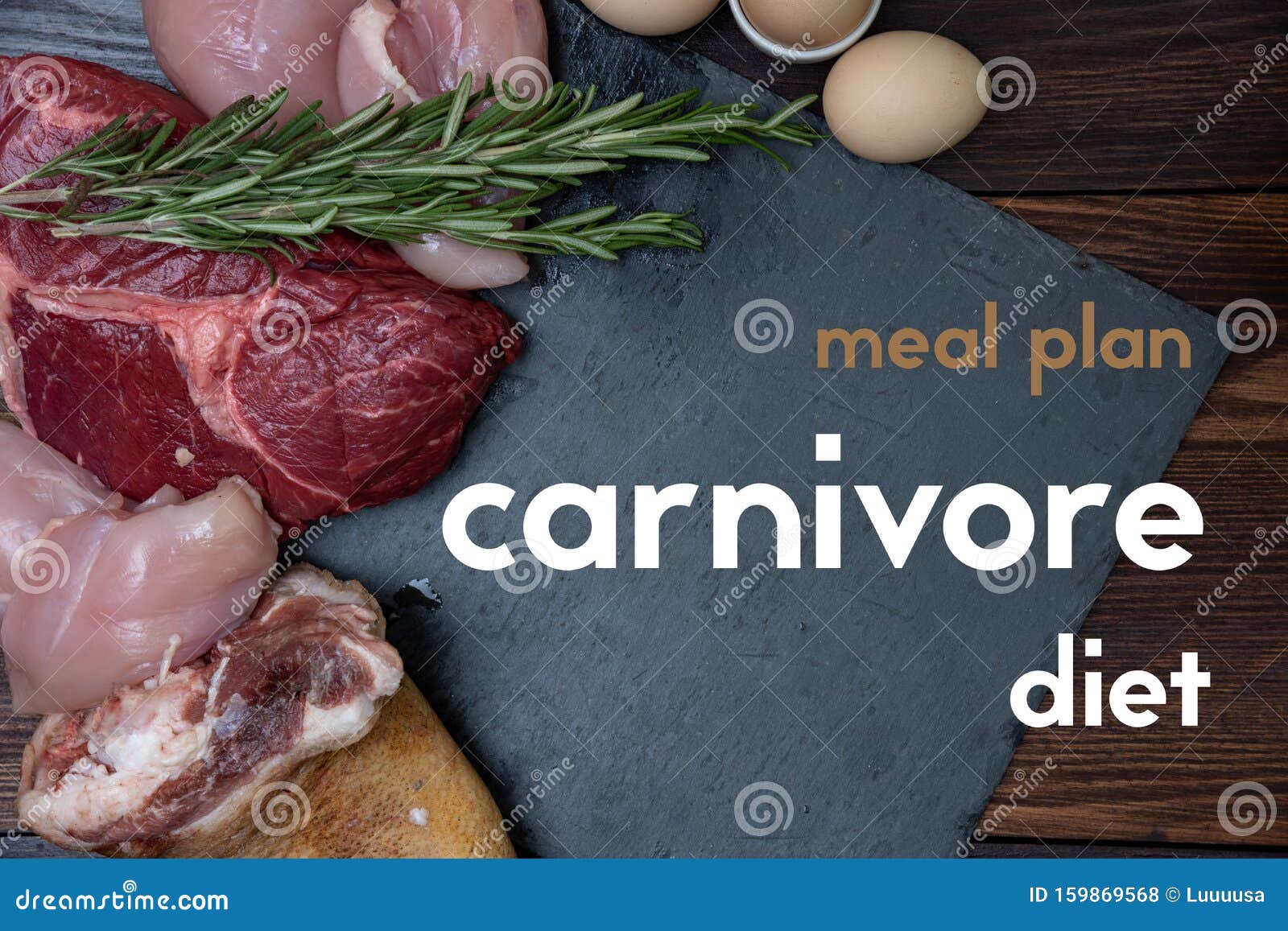 Carnivore Keto Diet Concept - Little Blond Girl Eating Raw Meat Stock ...