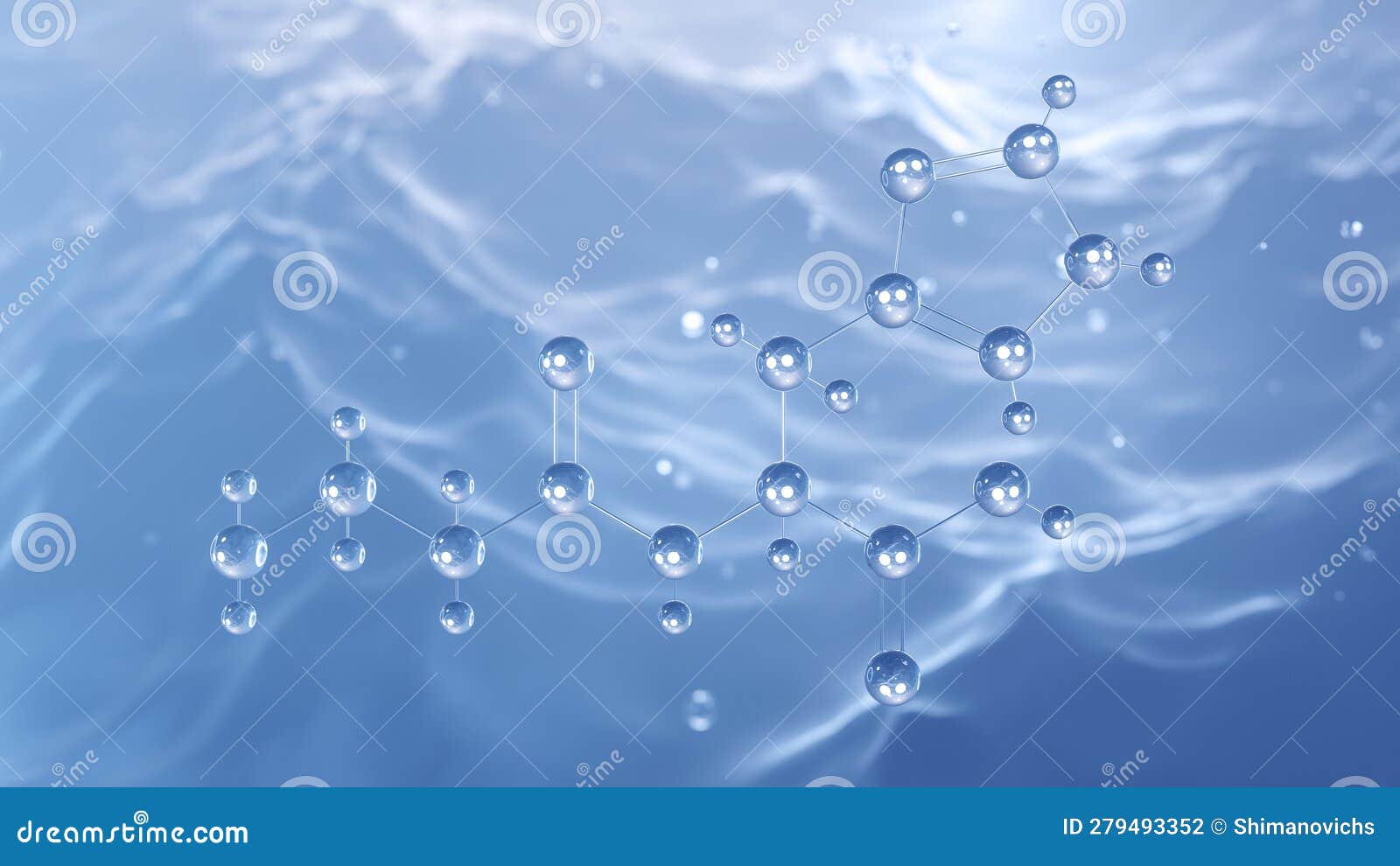 Carnosine, Molecular Structures, Dipeptide Molecule, 3d Model ...