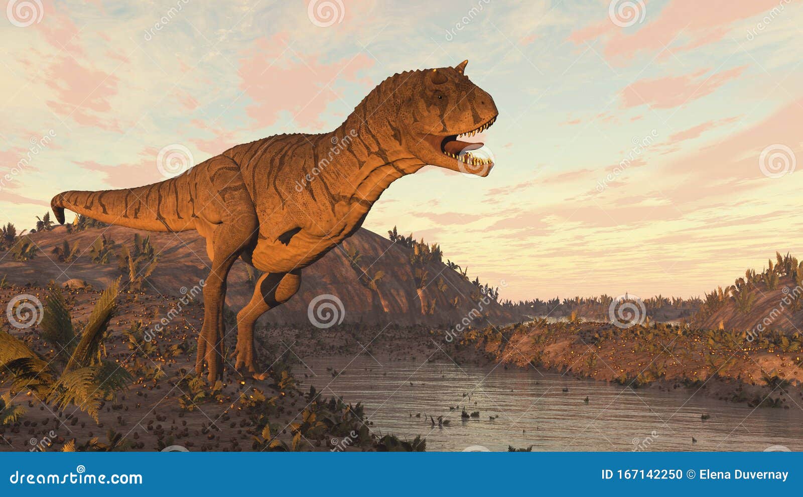 Carnotaurus Dinosaur Stock Photo | CartoonDealer.com #48236886