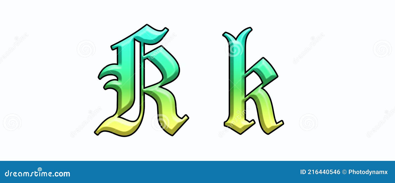 Carol Gothic Font Fonts Gradient Sans Serif Alphabet Letters ...