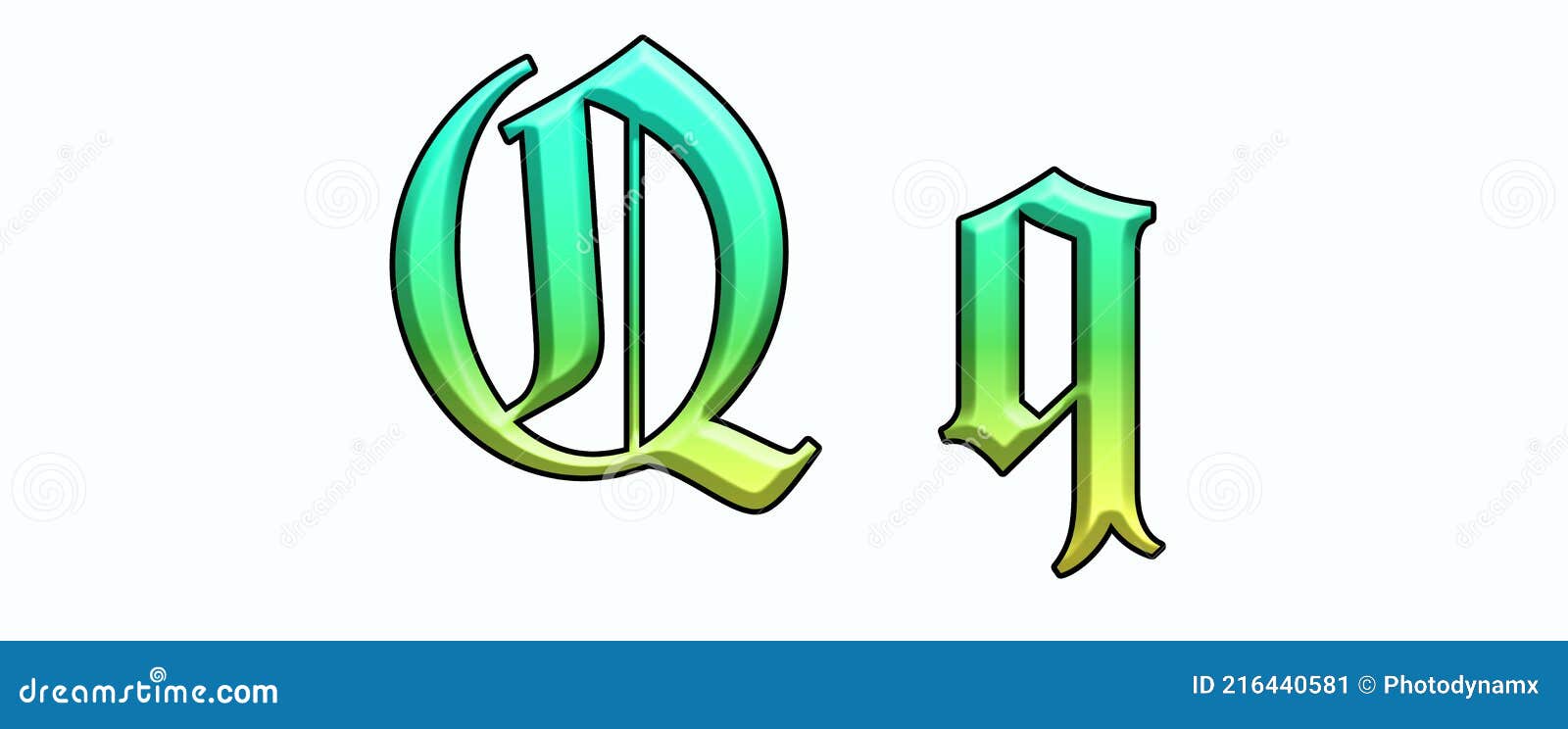 Carol Gothic Font Fonts Gradient Sans Serif Alphabet Letters ...