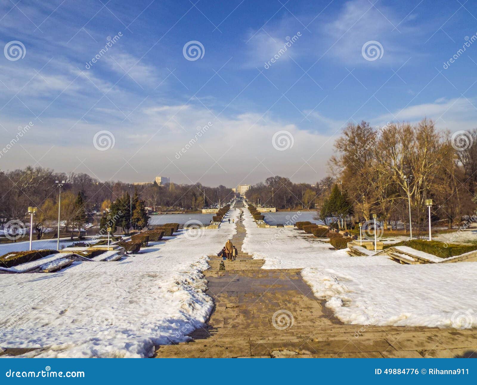Carol Park from Bucharest editorial photo. Image of trees - 49884776