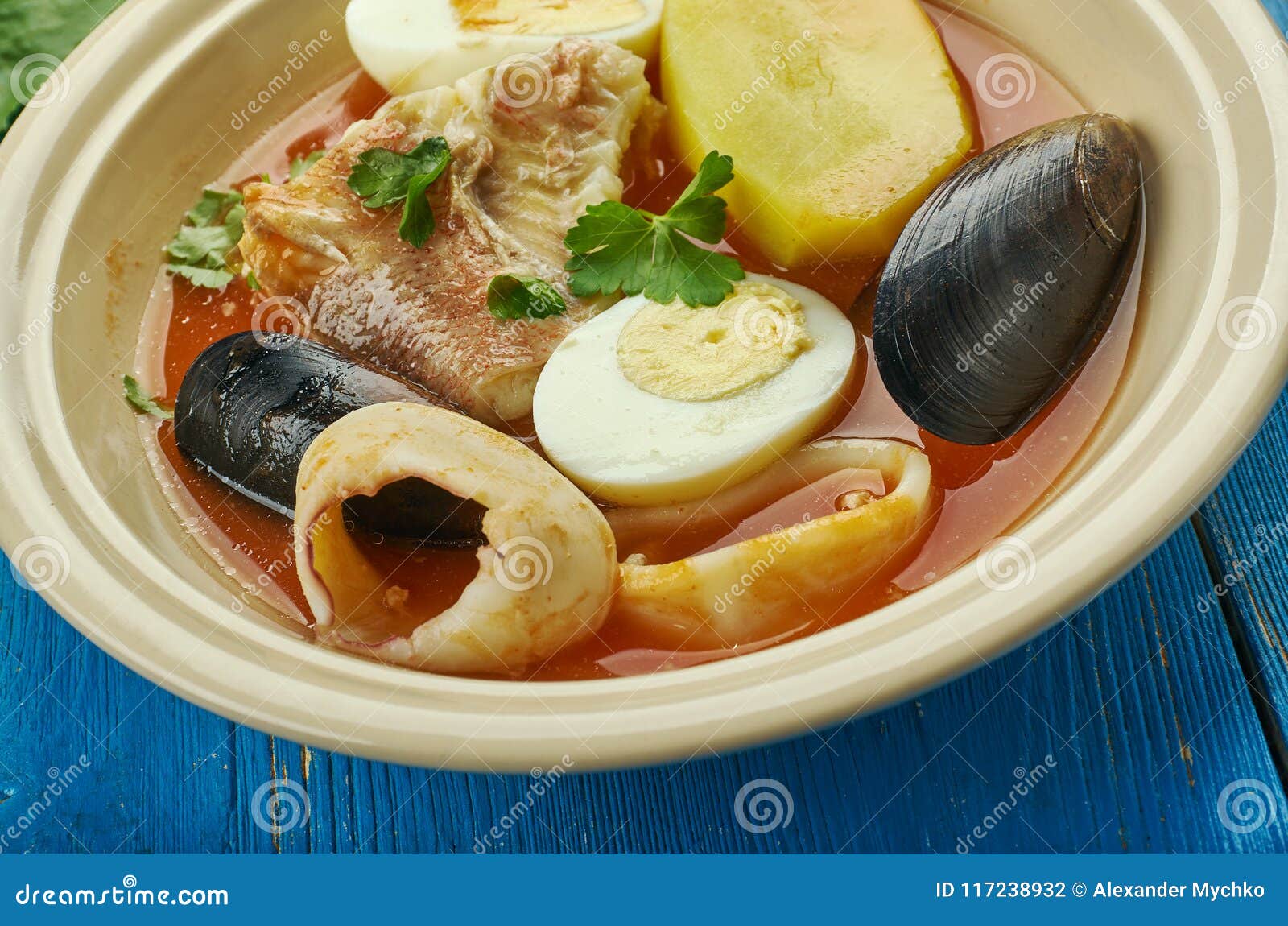 Carolina Fish Muddle stockfoto. Bild von eintopfgericht - 117238932