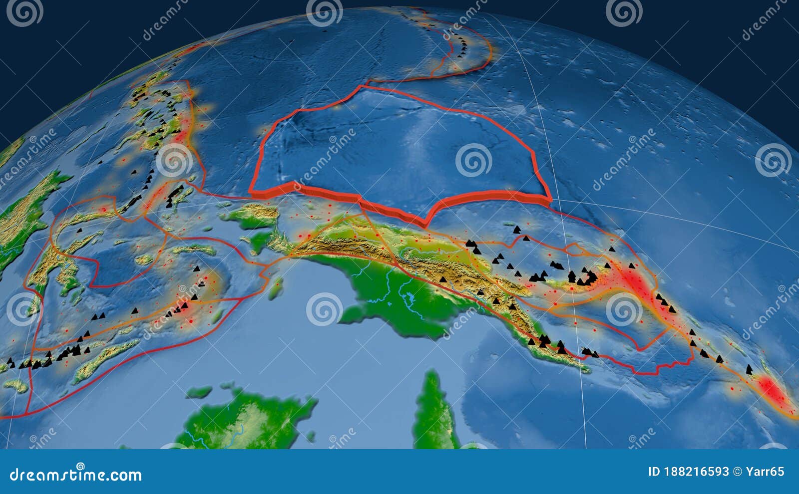 Caroline Plate Extruded - Physical Stock Illustration - Illustration of ...