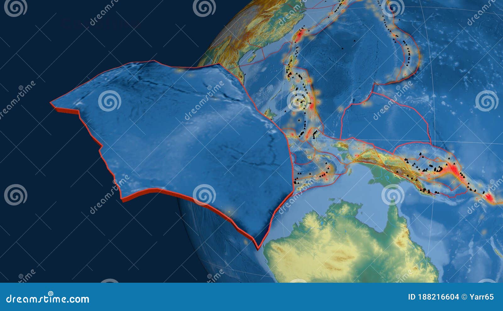 Caroline Plate Presented - Relief Stock Illustration - Illustration of ...